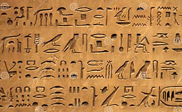 Egyptian hyeroglyphics stock photo. Image of egypt, egyptian - 13099544