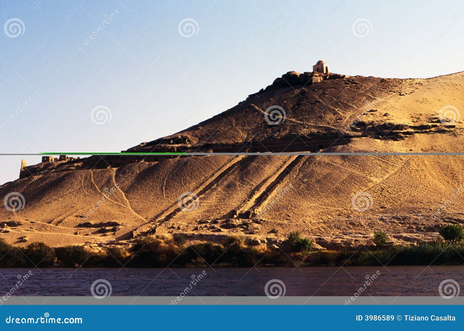 Egyptian landscape stock image. Image of egyptian, nile - 3986589