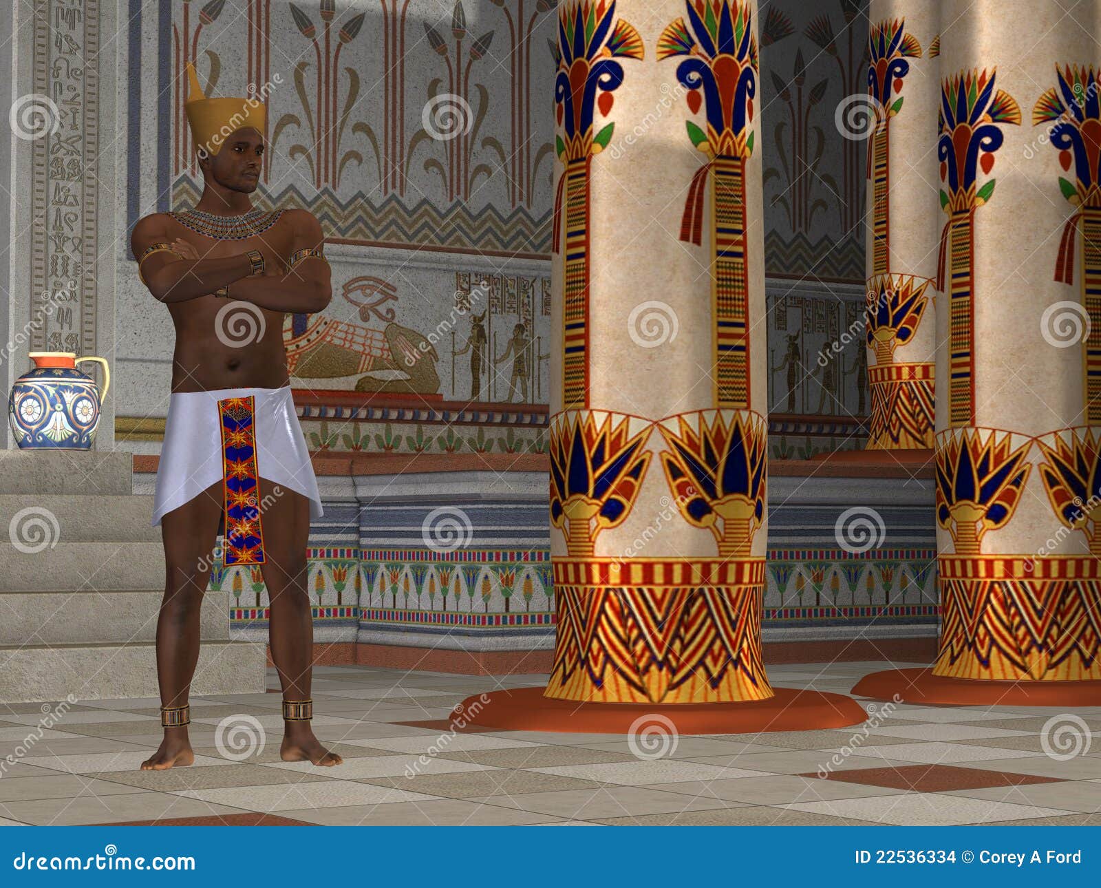 Egyptian Man 02 Stock Images - Image: 22536334