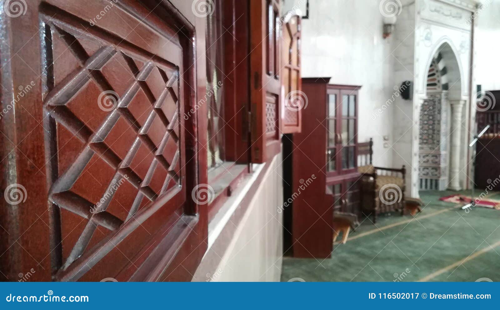Mosque qibla stock image. Image of mosque, qibla, tiles - 116502017