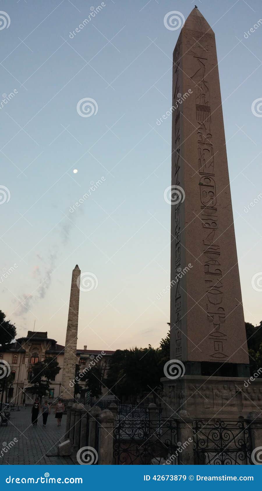 Egyptian Obelisk Istanbul Turkey Stock Image - Image of egyptian ...
