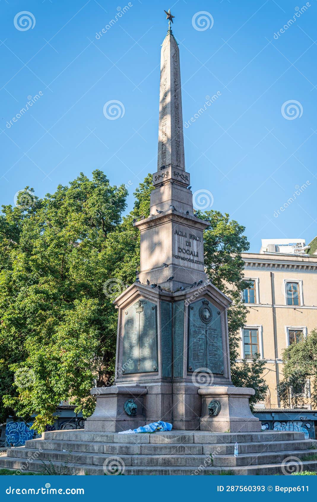 Egyptian Obelisks Around Rome Editorial Stock Photo - Image of famous ...
