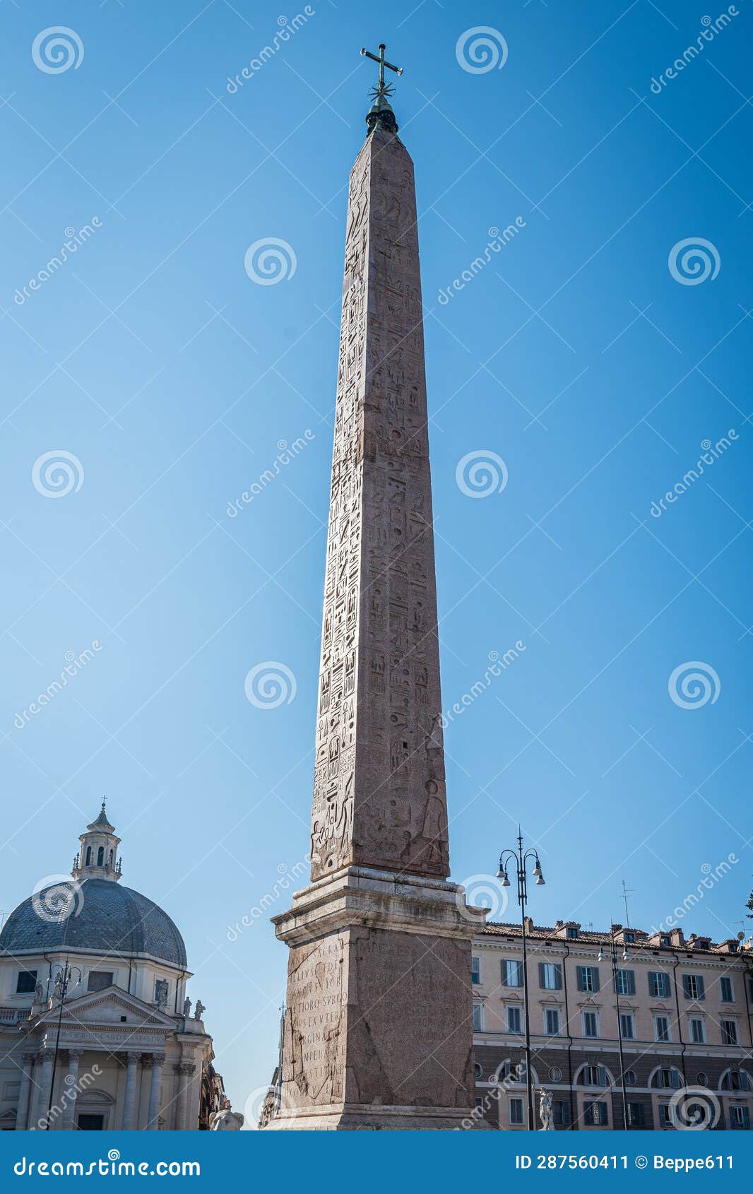 Egyptian Obelisks Around Rome Editorial Photo | CartoonDealer.com ...