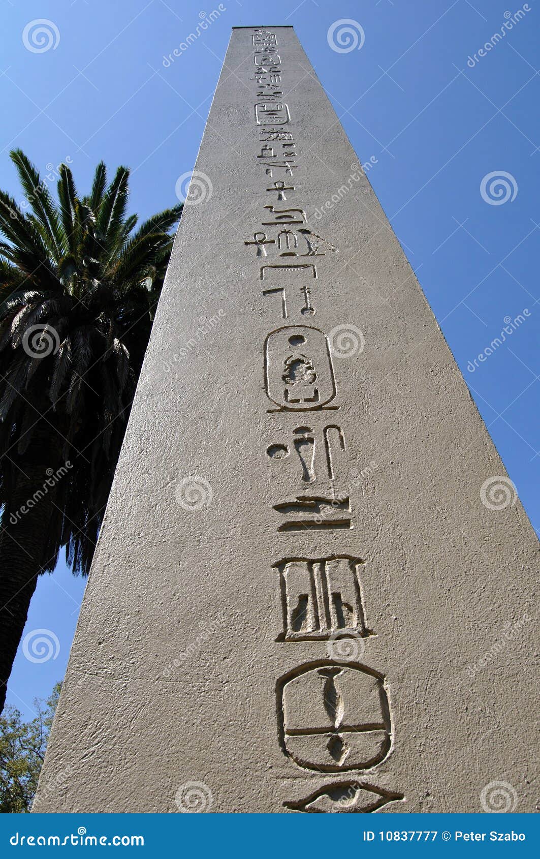 Egyptian Obelisque stock image. Image of worship, obelisk - 10837777