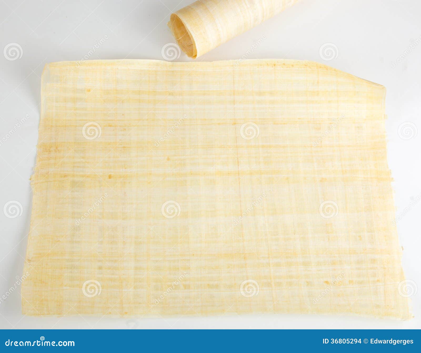 Egyptian Papyrus Advertising Space Stock Photo - Image of history ...