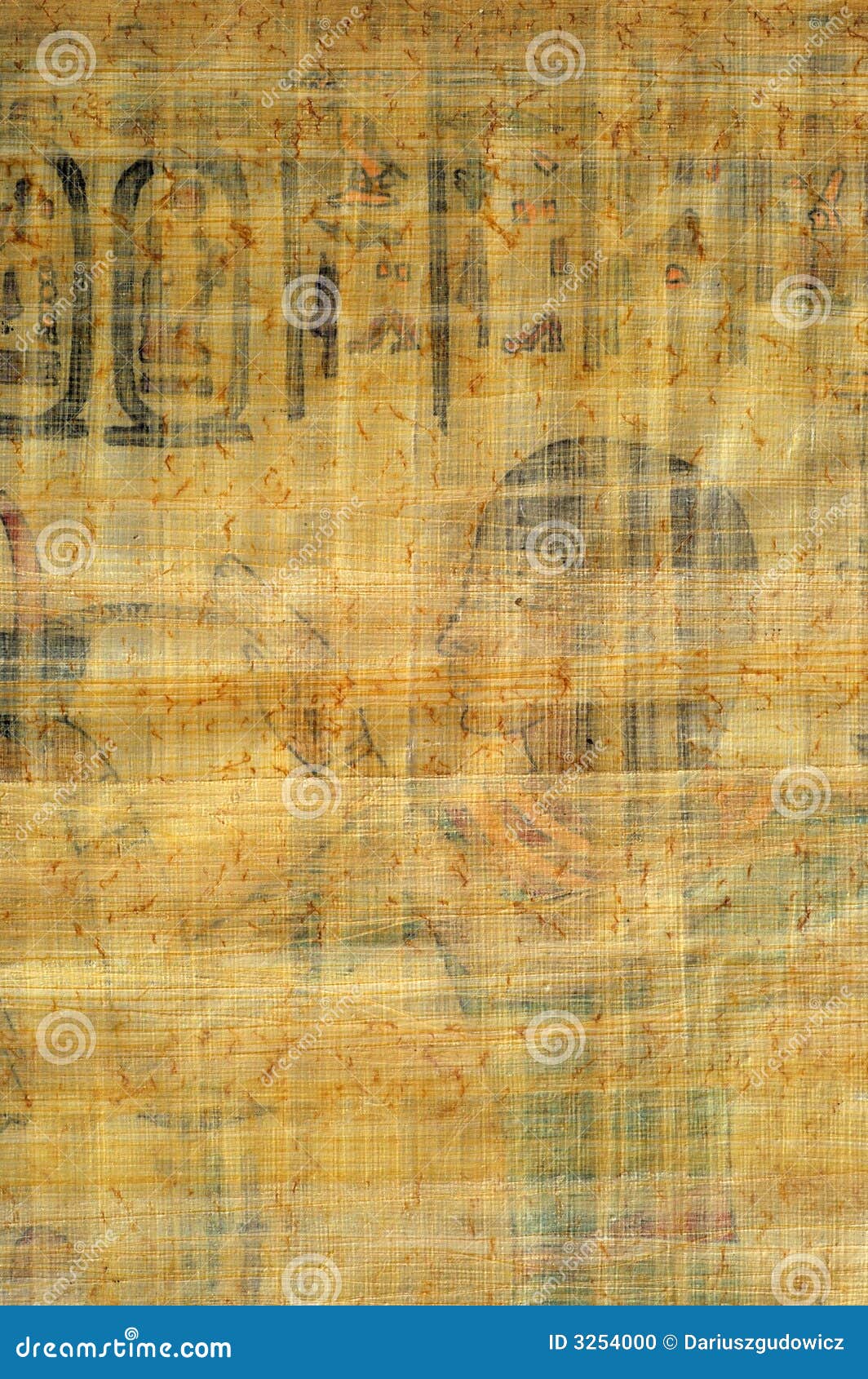 Egyptian papyrus texture stock photo. Image of paper, nile - 3254000
