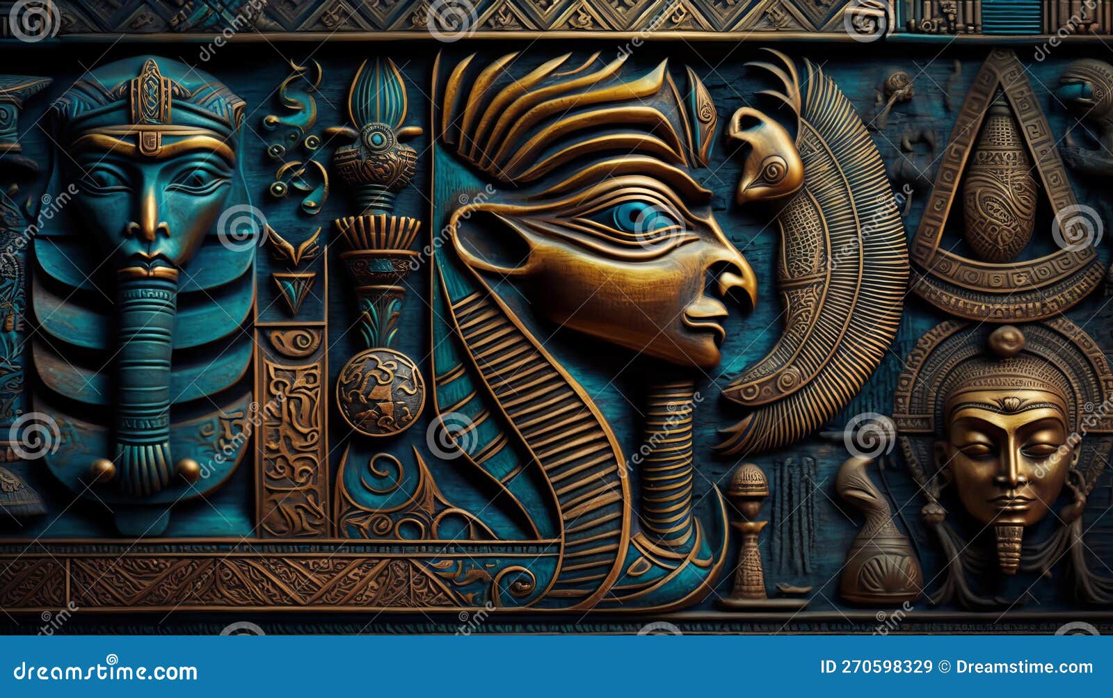 Egyptian Art Wallpaper