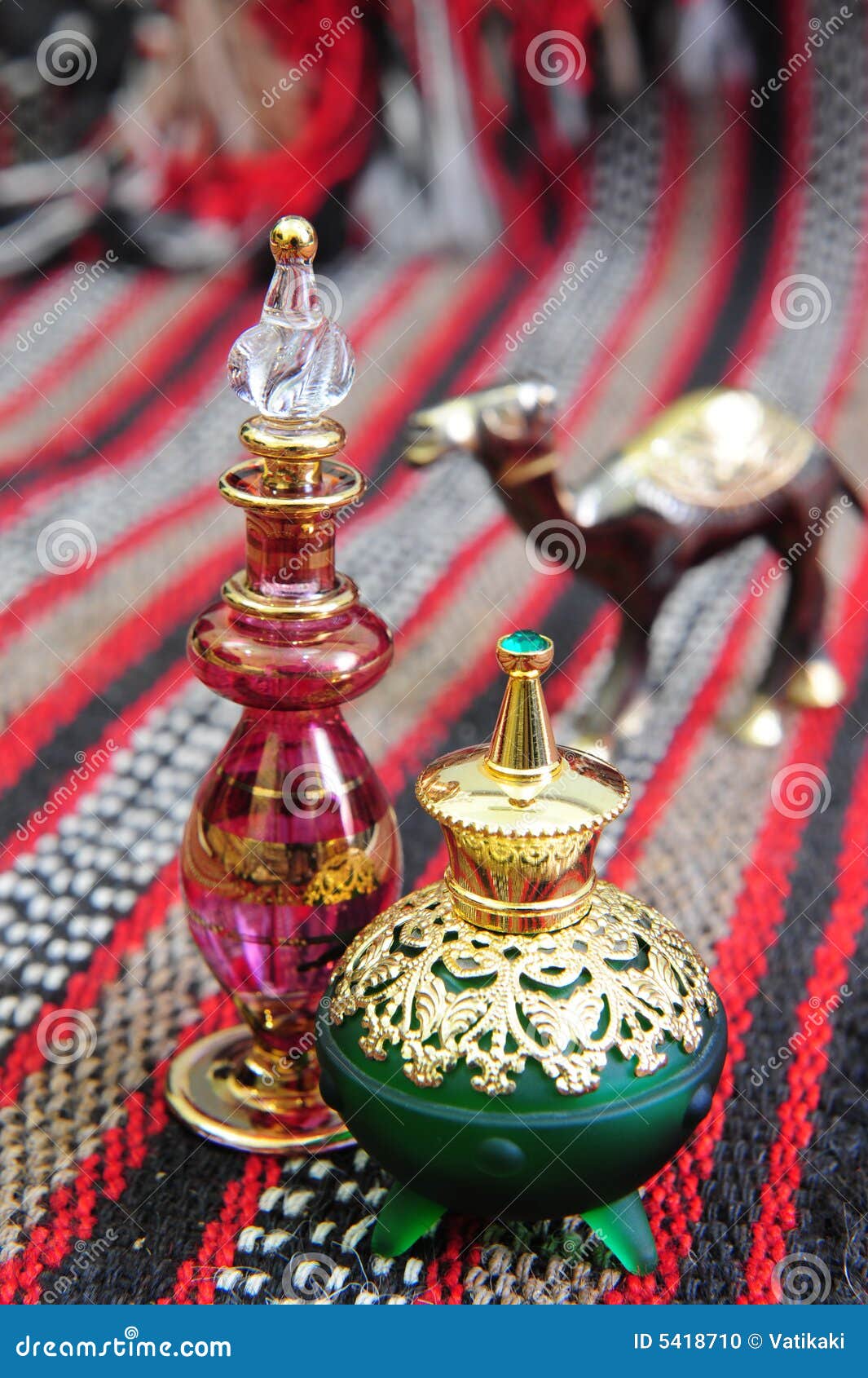 Egyptian perfume bottles stock photo. Image of cologne - 5418710
