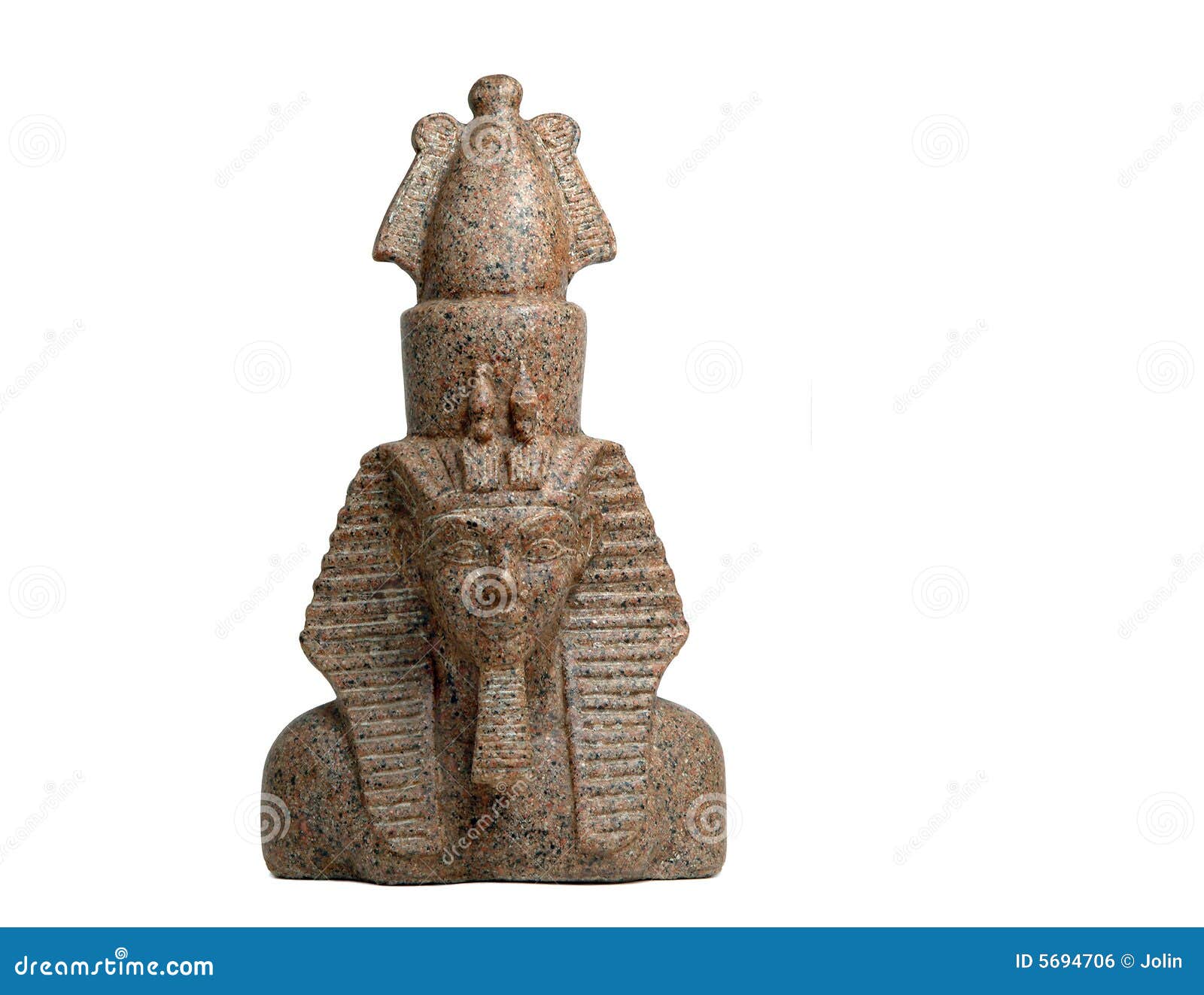 Egyptian Pharaoh statue stock photo. Image of texture - 5694706