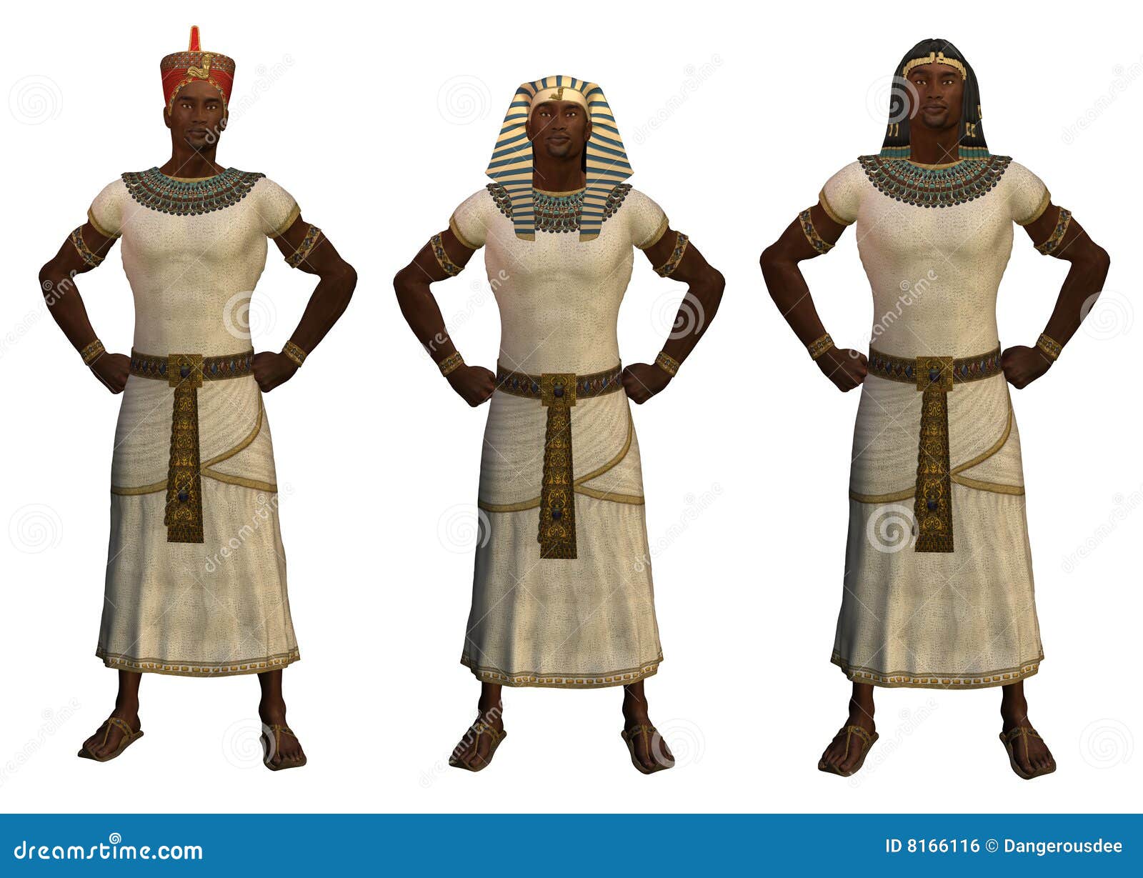 Egyptian Pharaohs stock illustration. Illustration of historical - 8166116
