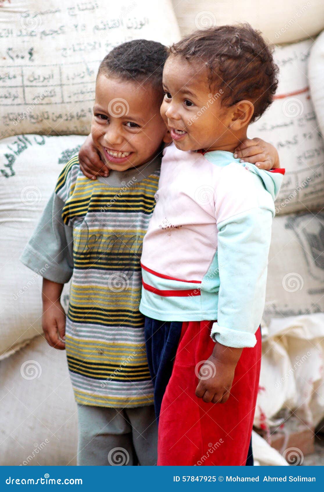 Poor children in egypt editorial image. Image of children - 57847925
