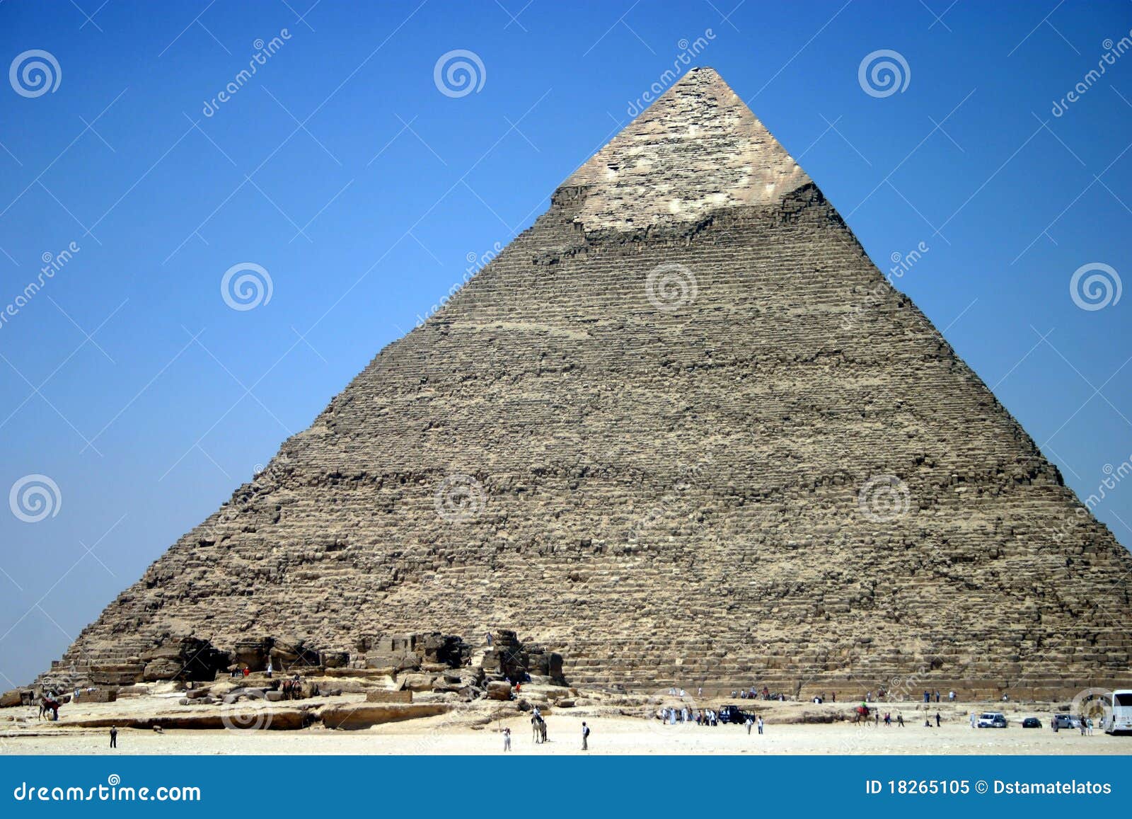 Egyptian Pyramid stock image. Image of egyptian, egypt - 18265105