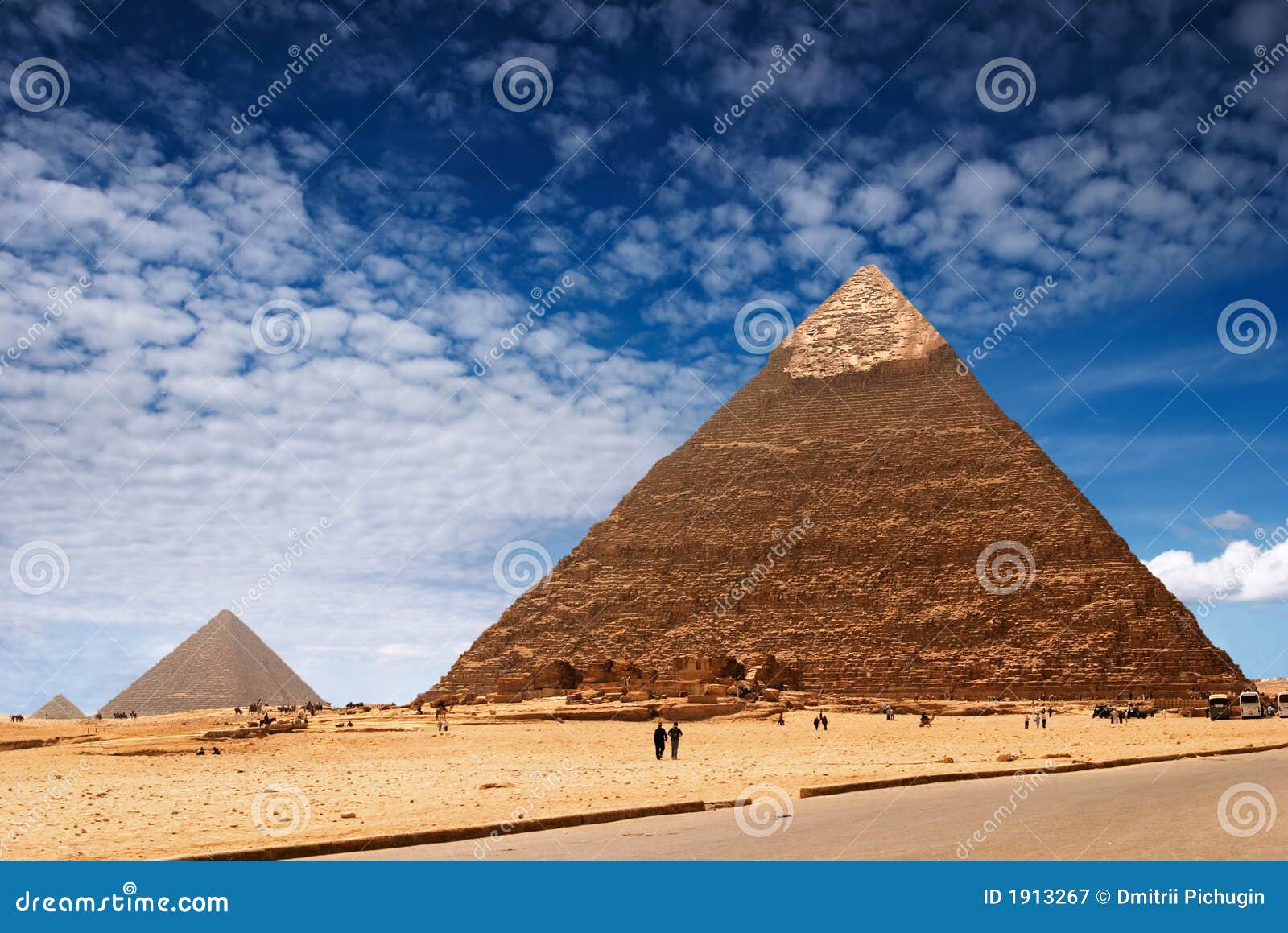 Egyptian pyramids stock image. Image of egyptian, history - 1913267