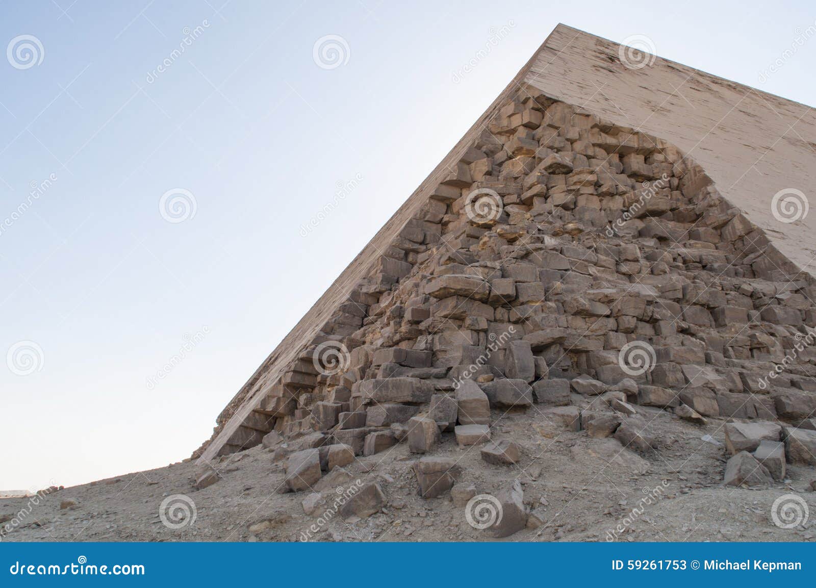 The Egyptian pyramids stock image. Image of ancient, egyptian - 59261753