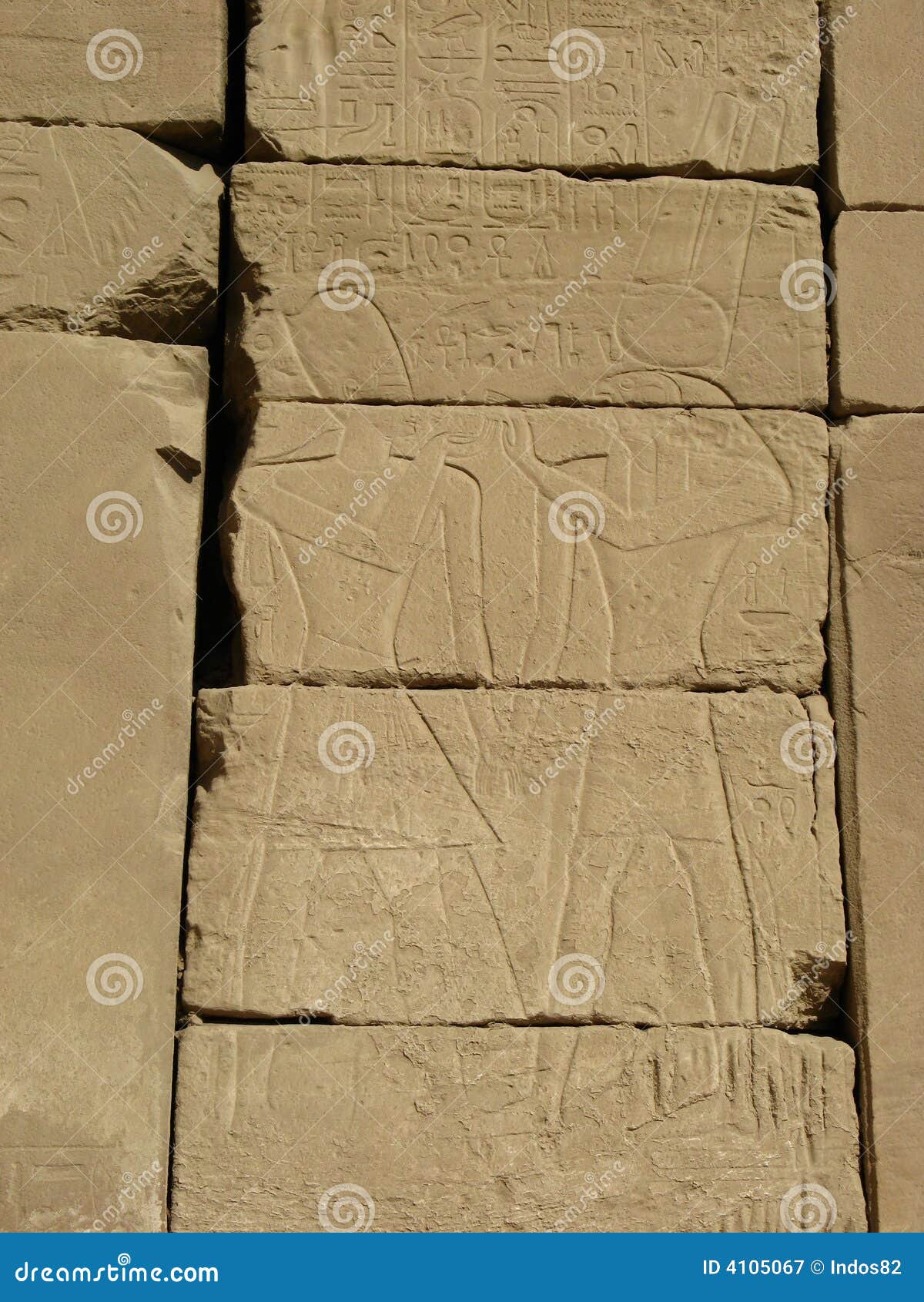 Egyptian relief stock image. Image of history, civilization - 4105067