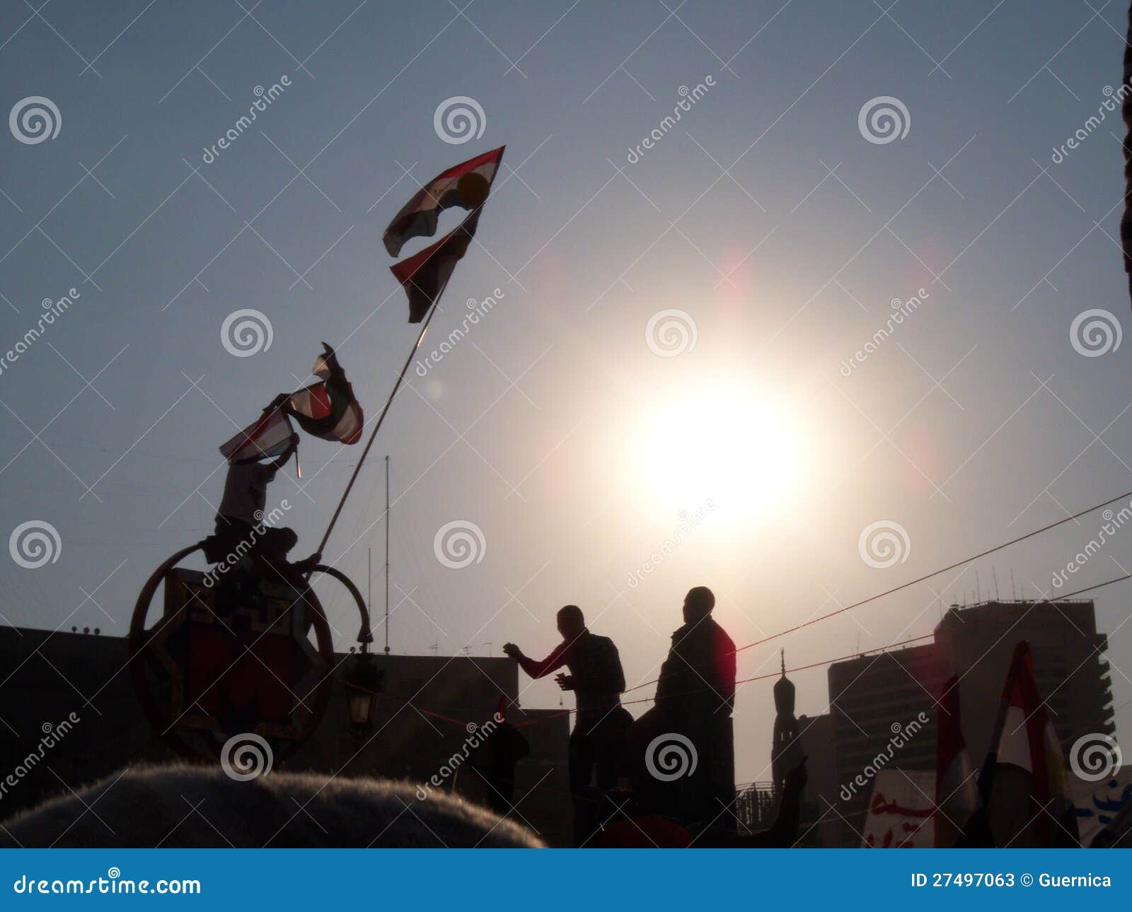 Egyptian Revolution - Freedom - January 25 Editorial Stock Photo ...