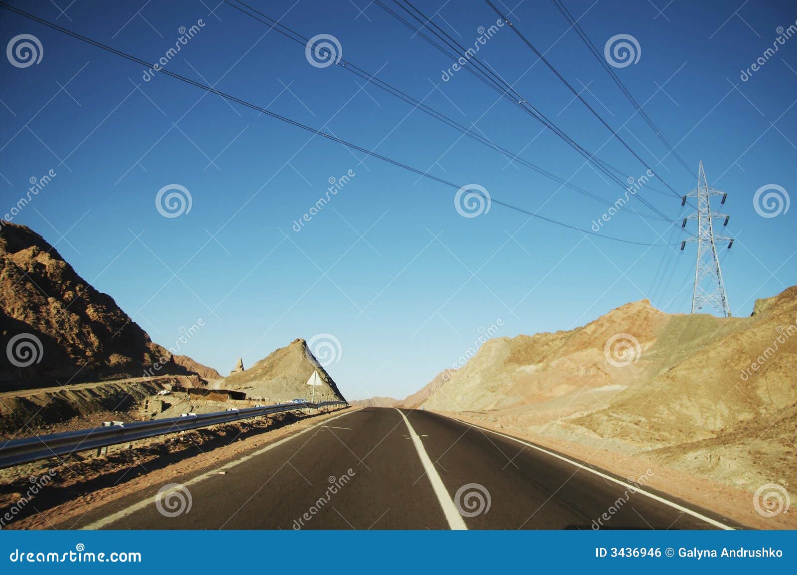 Egyptian road stock photo. Image of desert, travel, vacation - 3436946