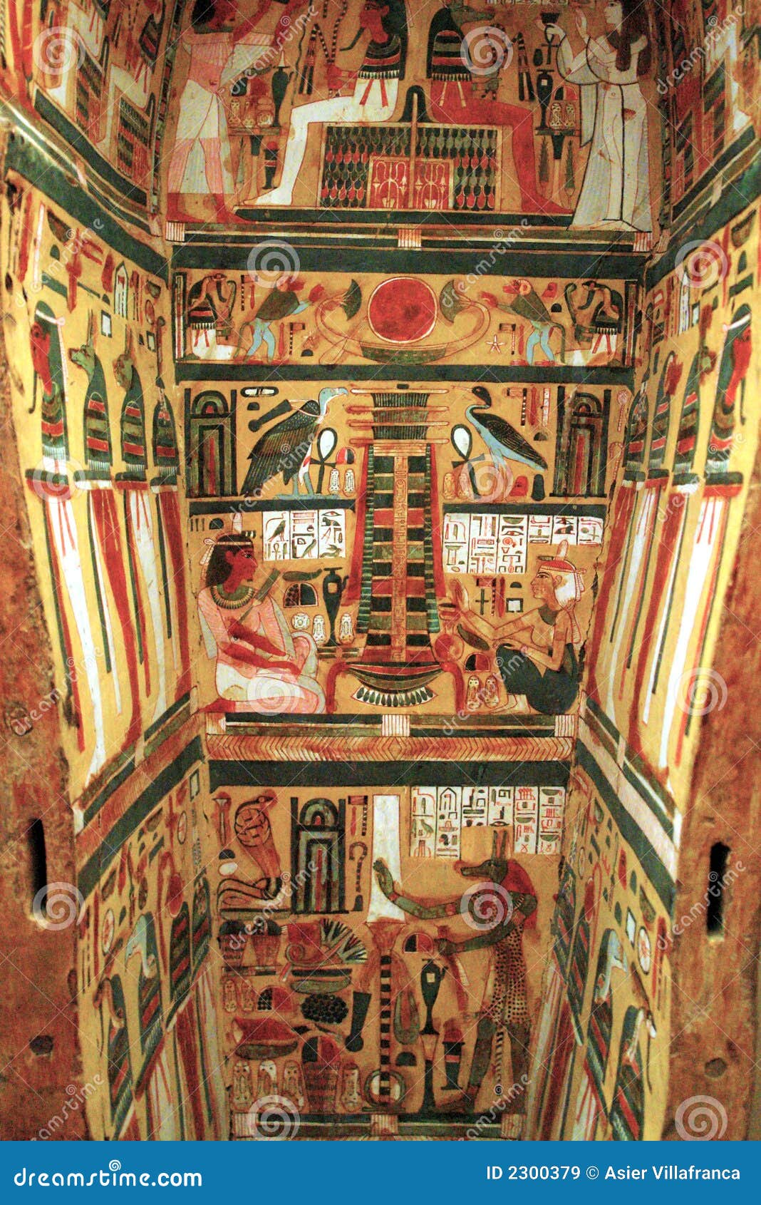 Egyptian Sarcophagus stock image. Image of death, nile - 2300379