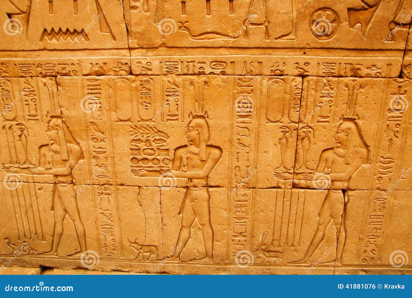Egyptian scene and script stock photo. Image of culture - 41881076