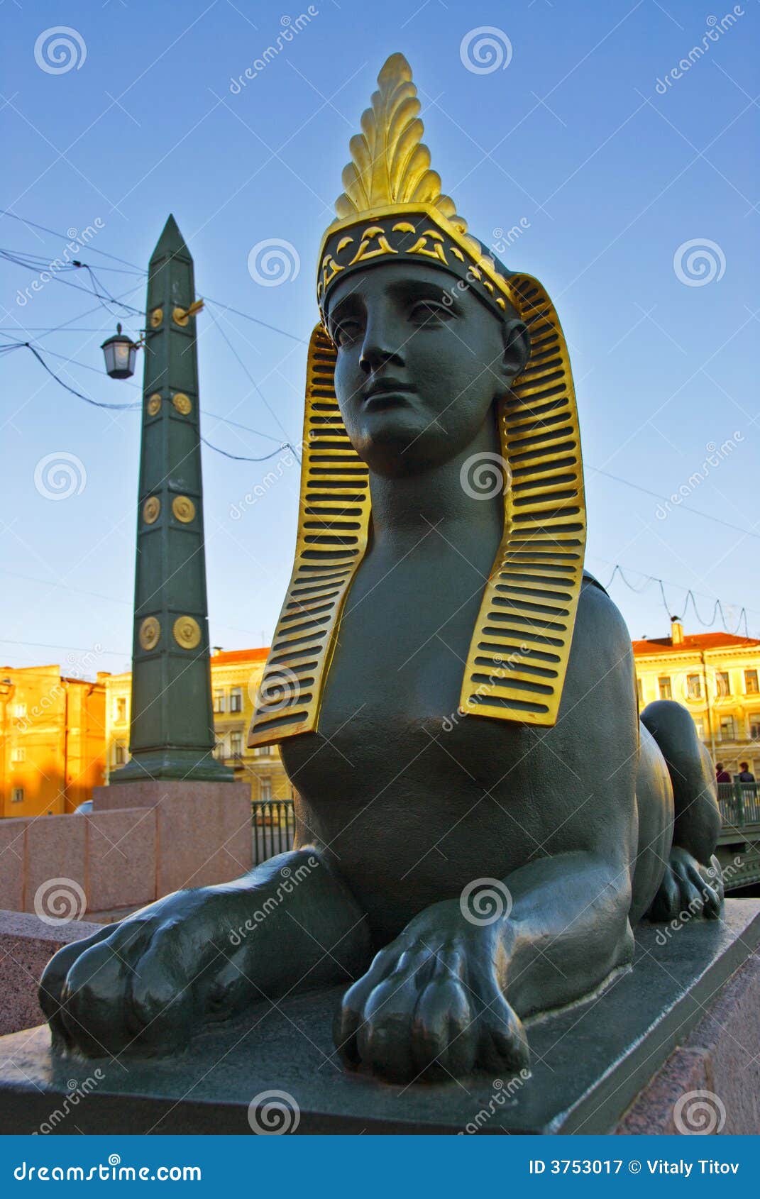 Egyptian Sphinx Statue Royalty-Free Stock Photography | CartoonDealer ...