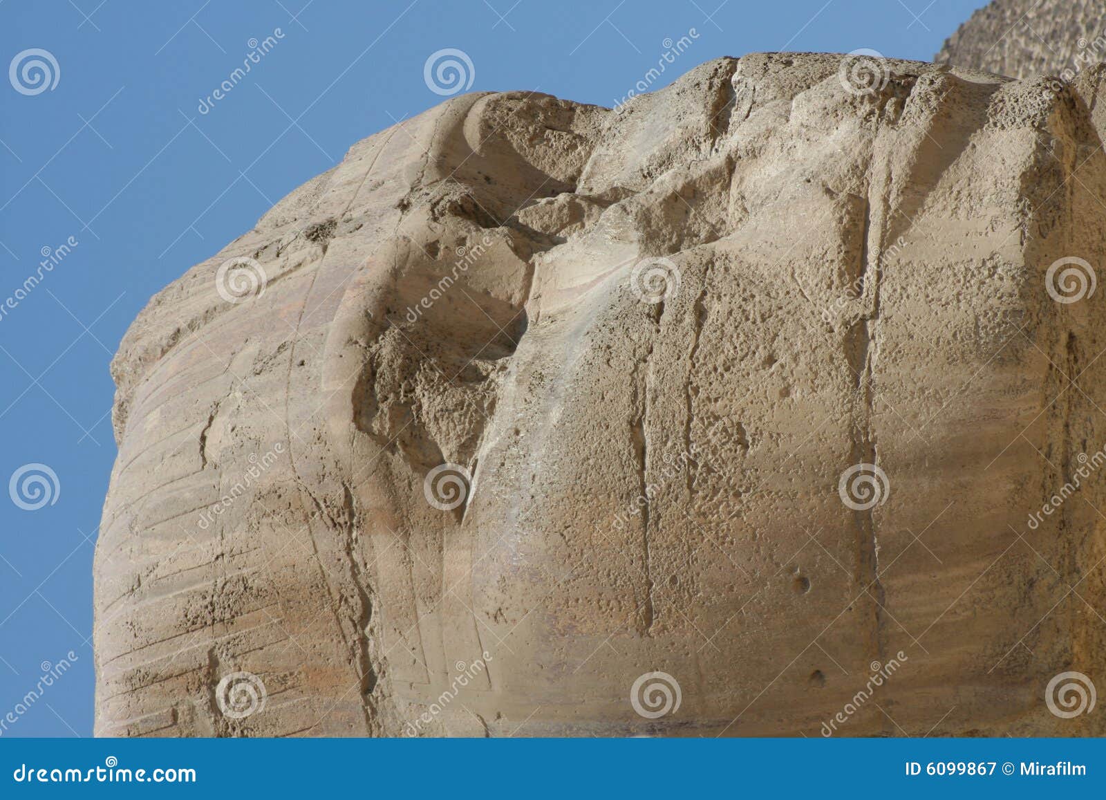Egyptian sphinx stock image. Image of portrait, view, gaza - 6099867