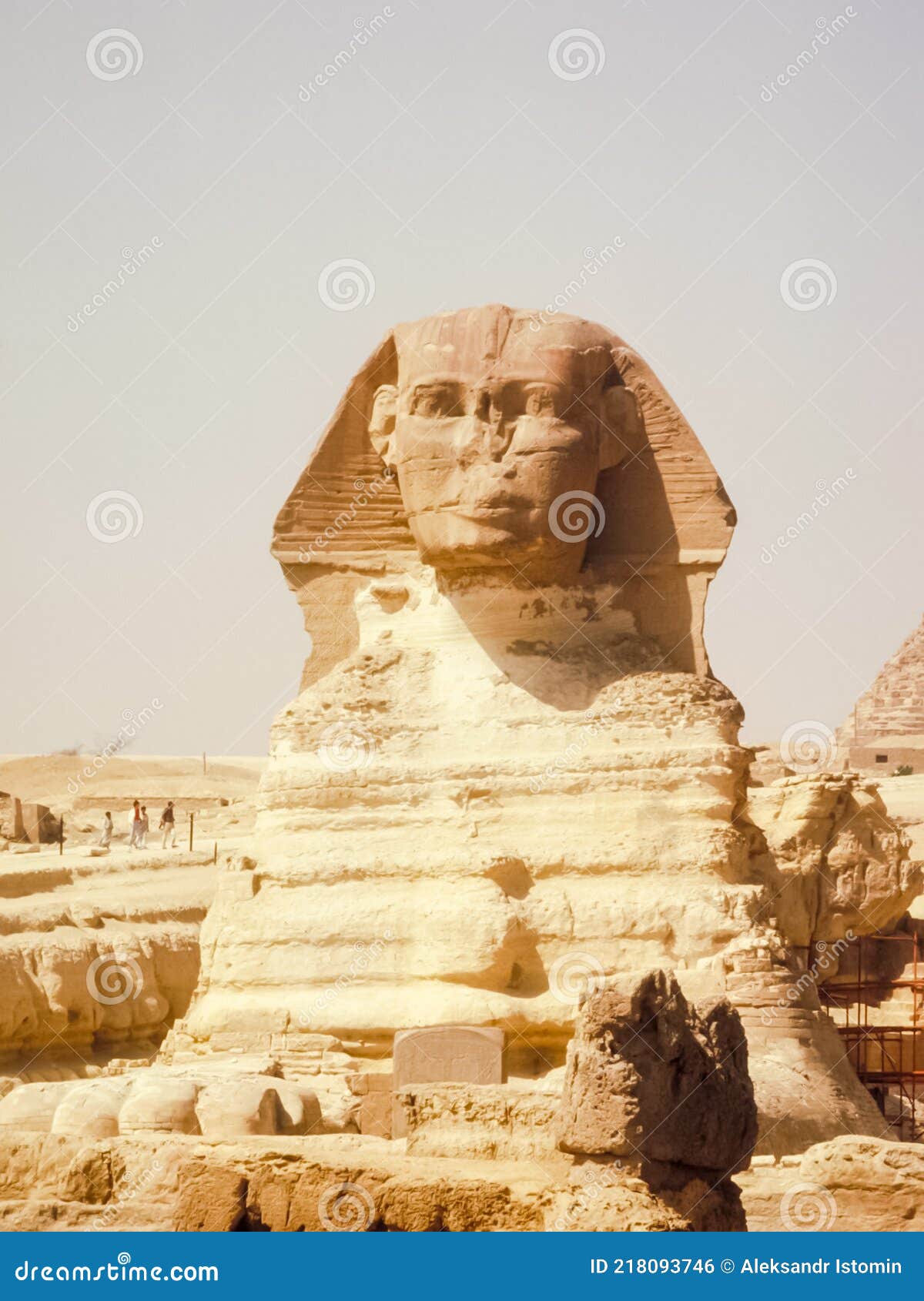 Egyptian Sphinx, Ancient Statue of Ancient Egypt Stock Photo - Image of ...