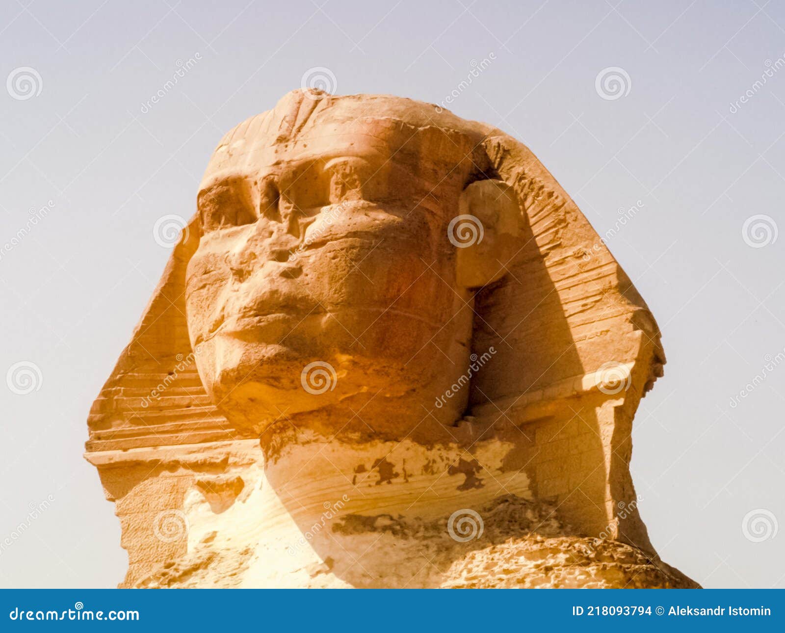 Egyptian Sphinx, Ancient Statue of Ancient Egypt Stock Photo - Image of ...