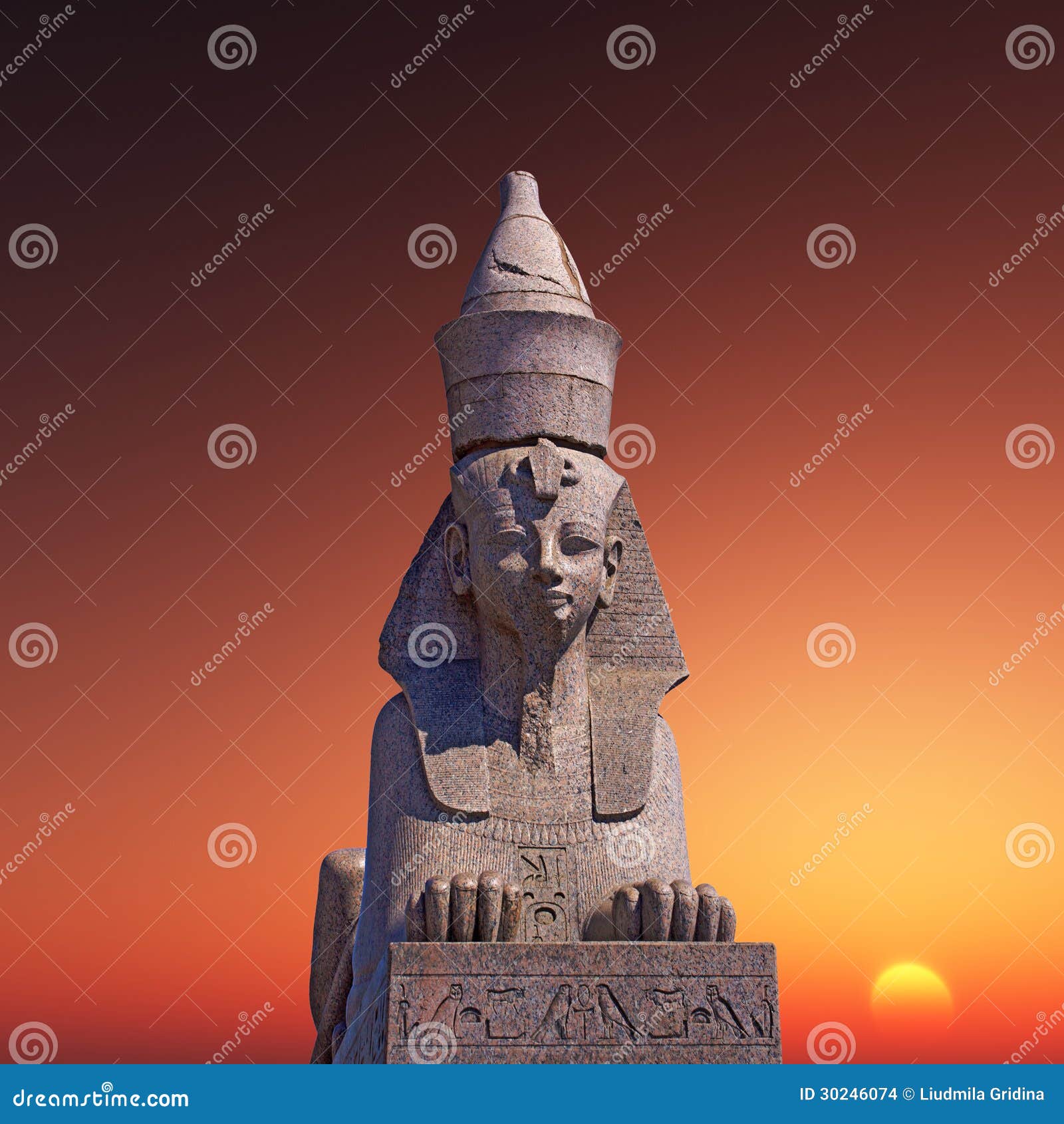 Sphinx stock photo. Image of heritage, face, architecture - 30246074