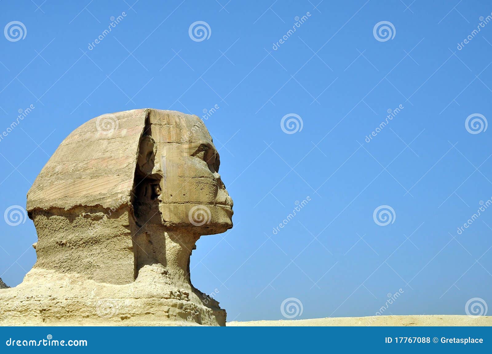 Egyptian Sphynx stock photo. Image of monument, archeology - 17767088
