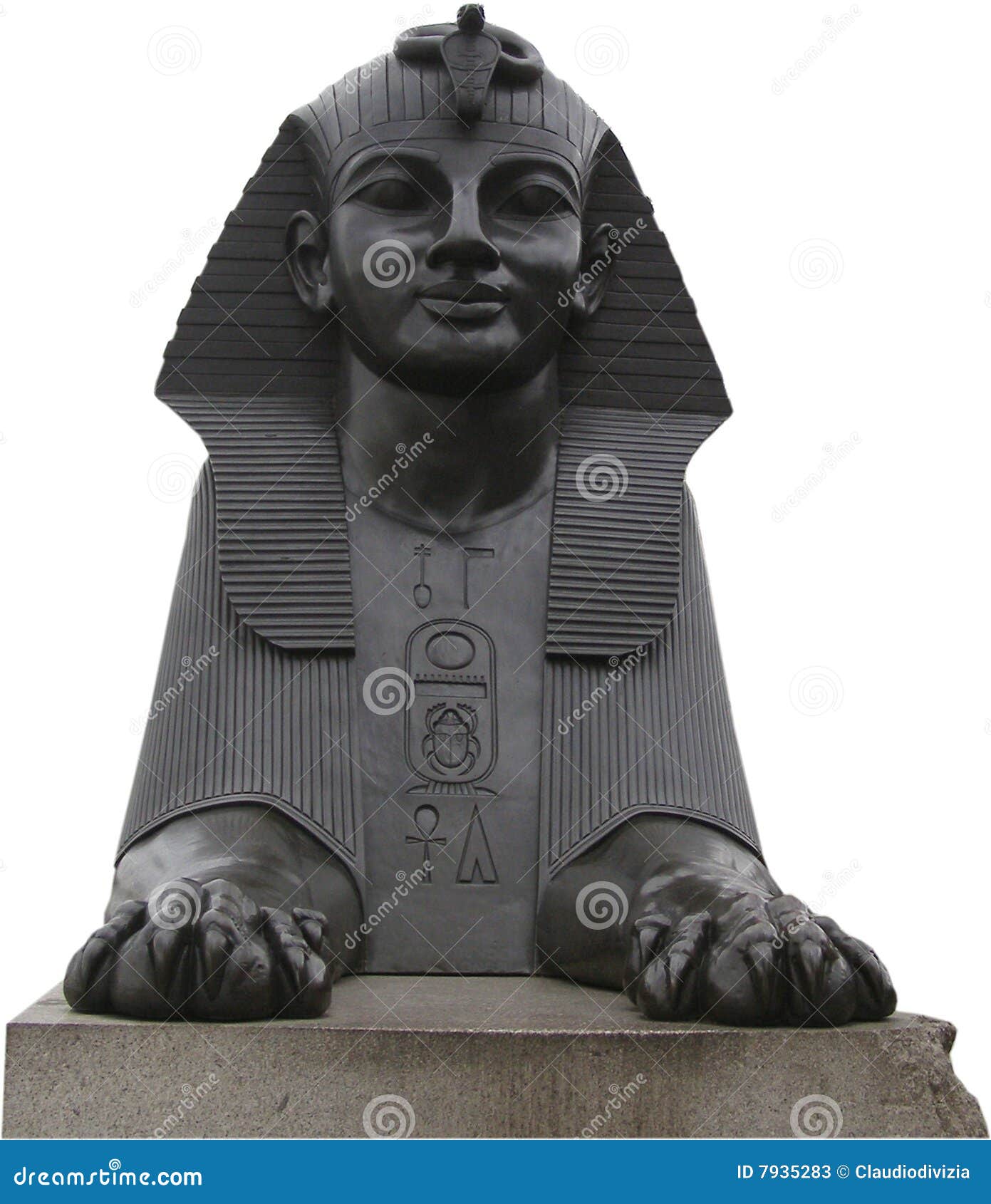 Egyptian sphynx stock image. Image of sculpture, stone - 7935283