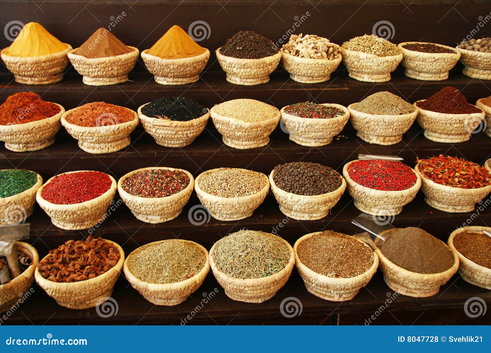 Egyptian spice market stock photo. Image of egypt, saffron - 8047728
