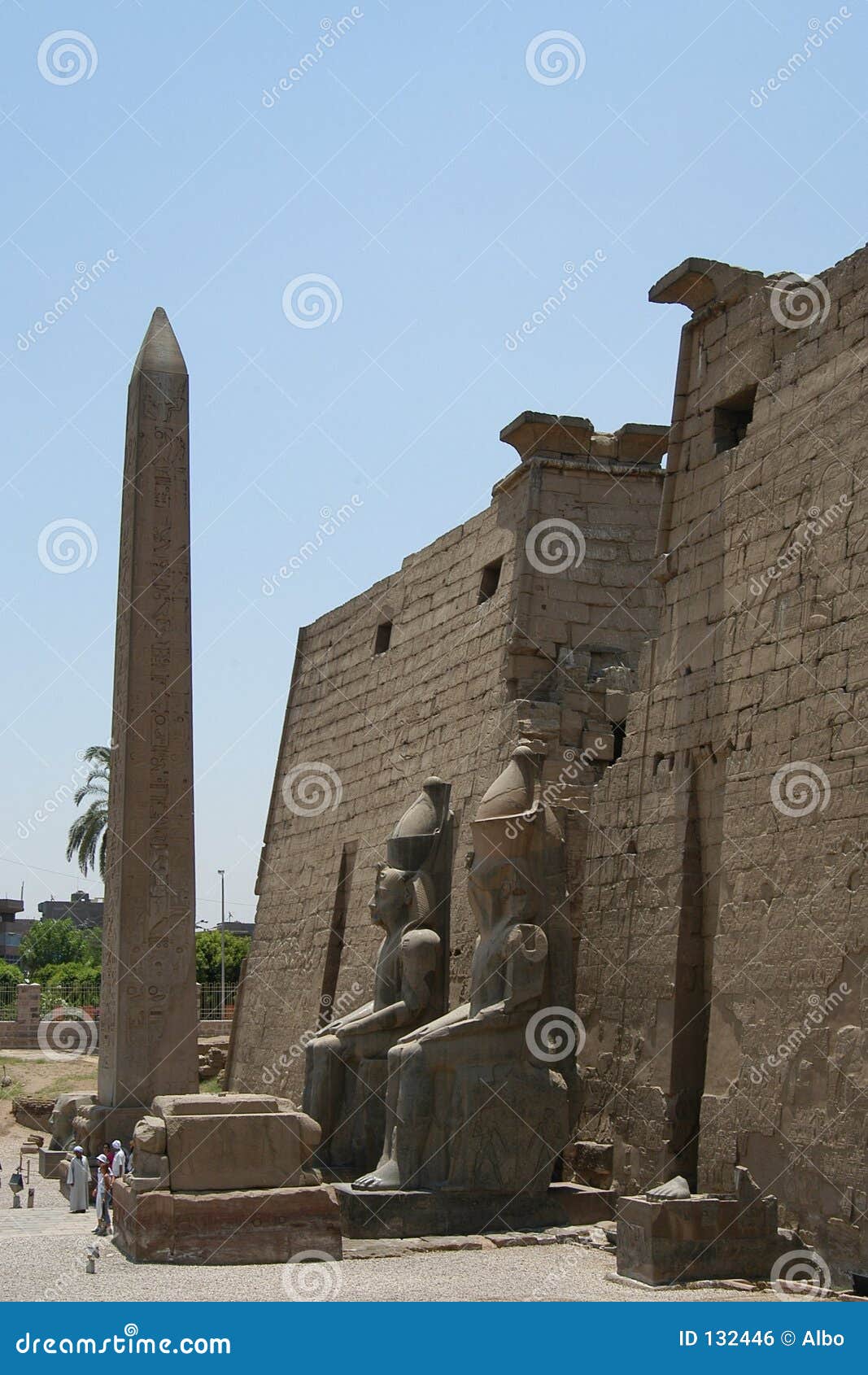 Egyptian temple stock photo. Image of egyptian, monument - 132446
