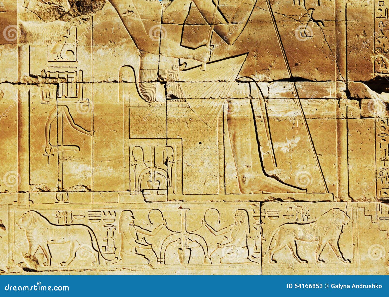 Egyptian texture editorial stock photo. Image of hieroglyphics - 54166853