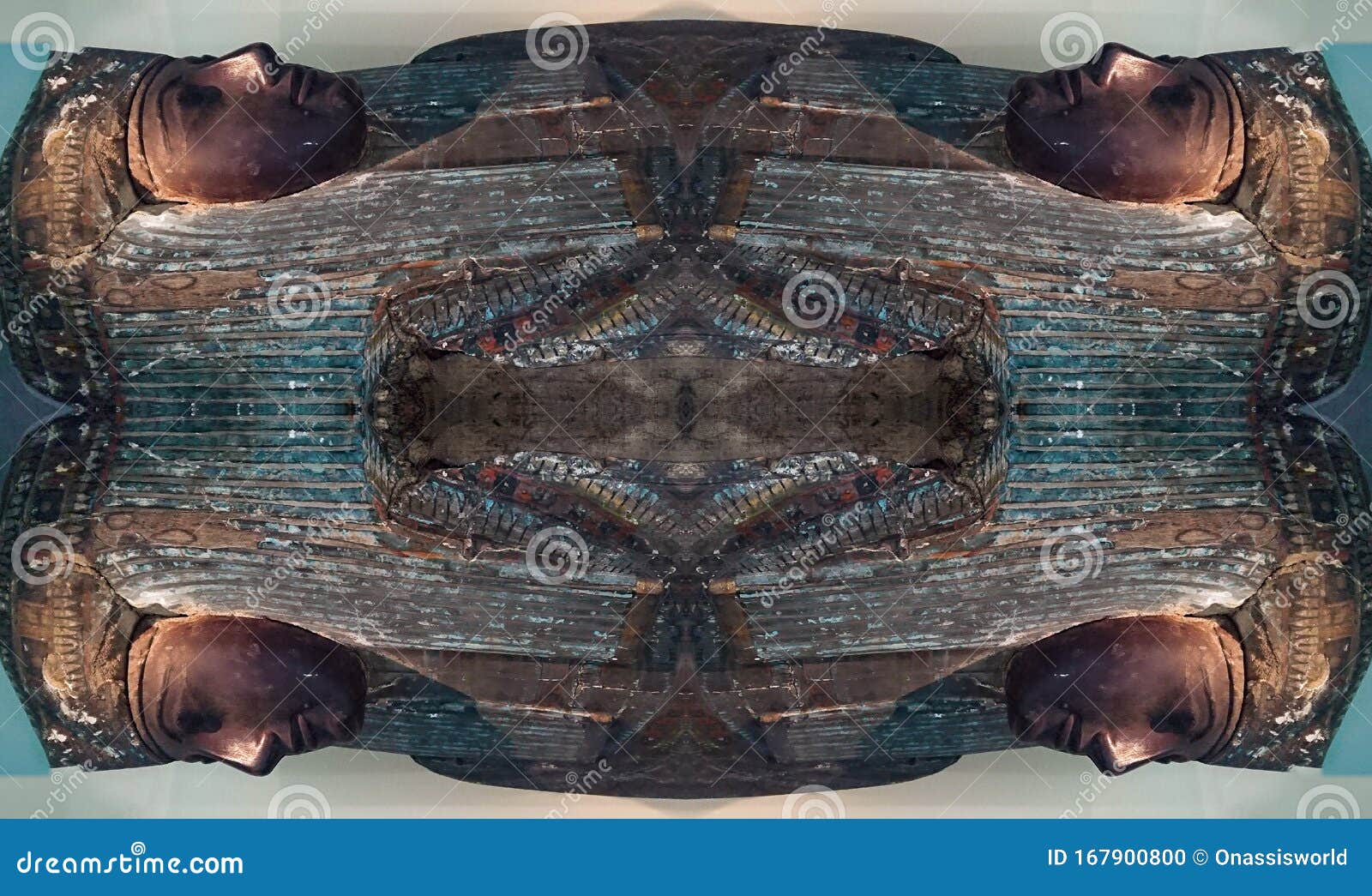 Ancient Mummy Wrapped In Fabric Stock Photo | CartoonDealer.com #41431728