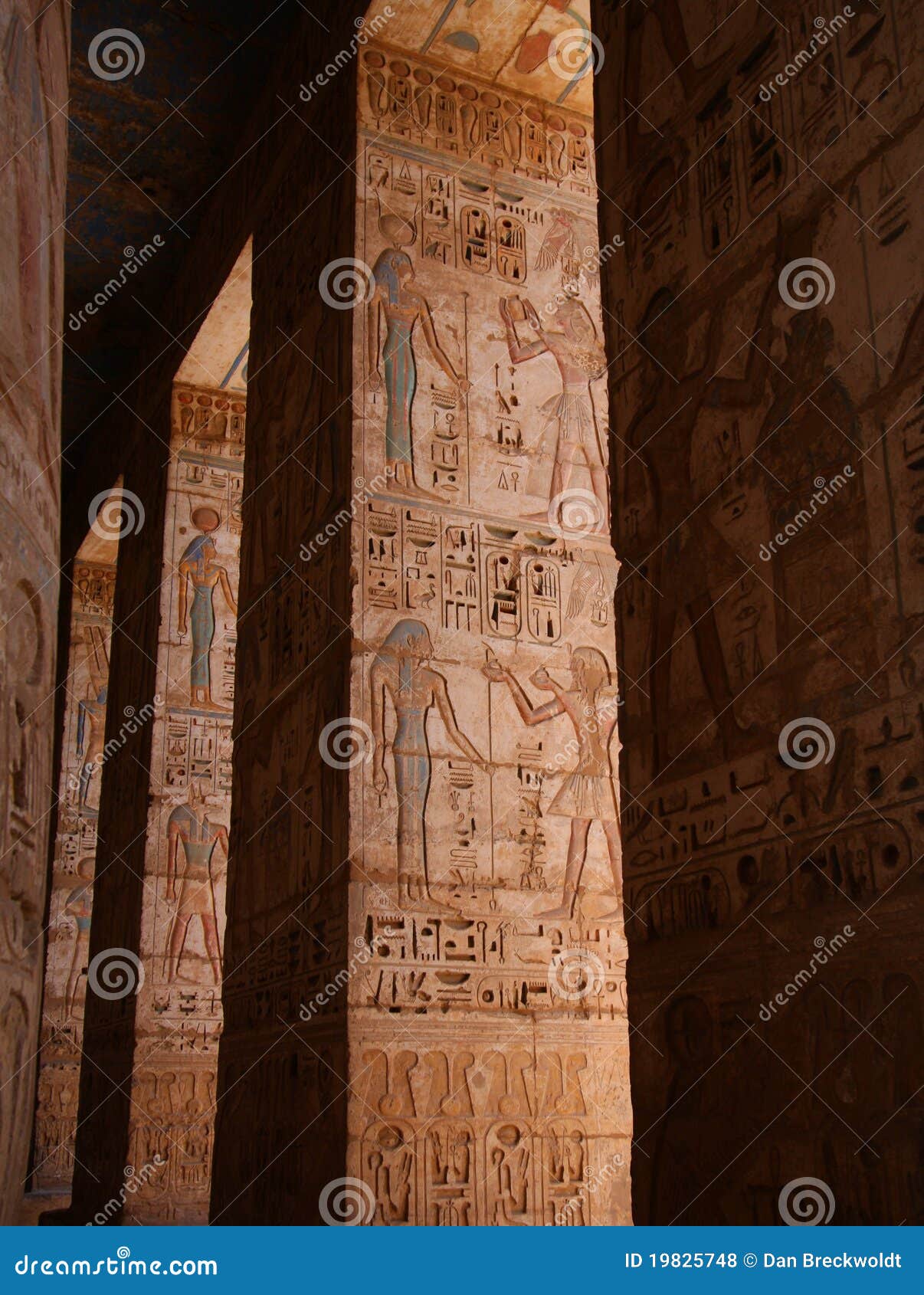 Egyptische Hiërogliefen stock foto. Image of reis, farao - 19825748