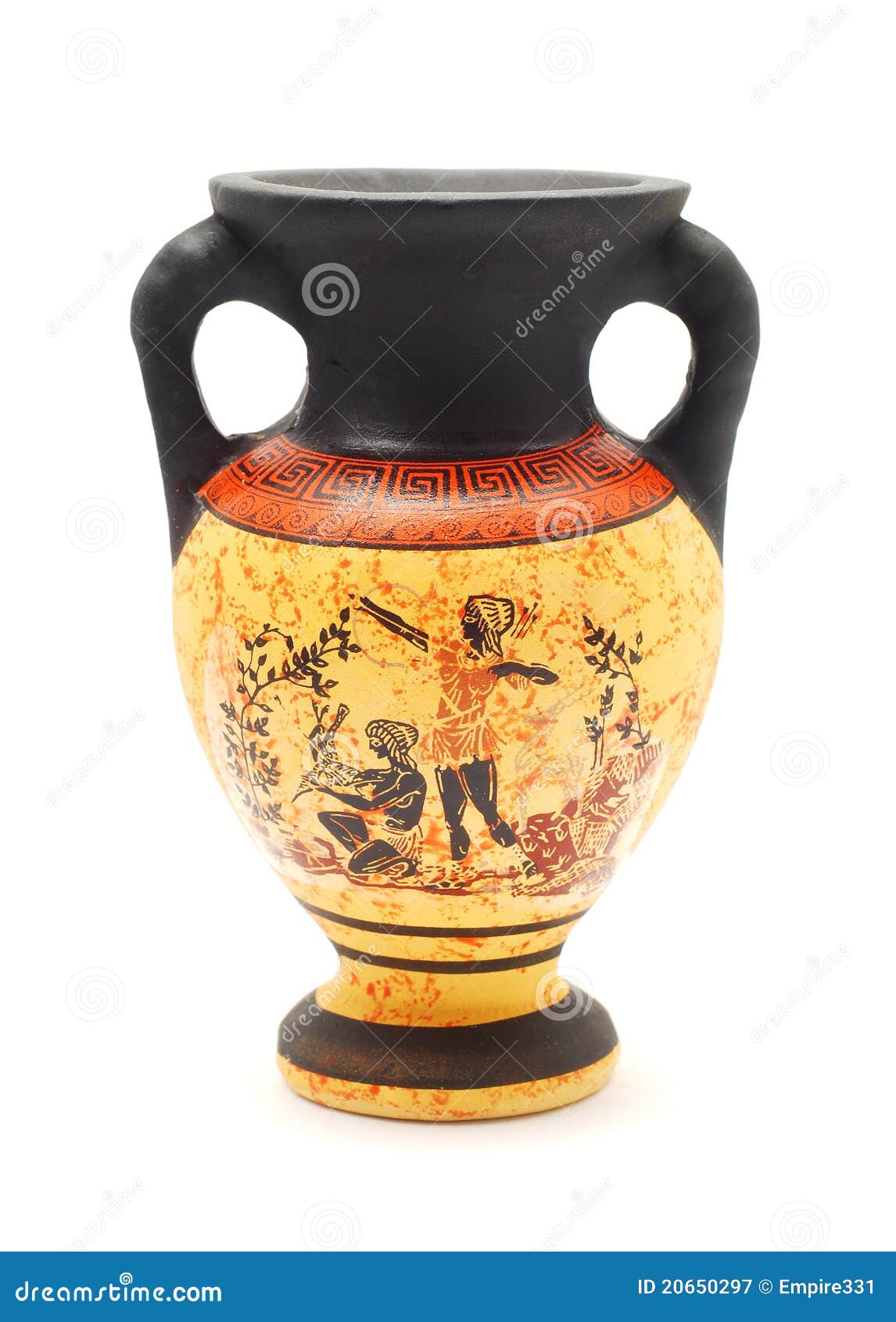 Egyptische kruik stock afbeelding. Image of handgemaakt - 20650297