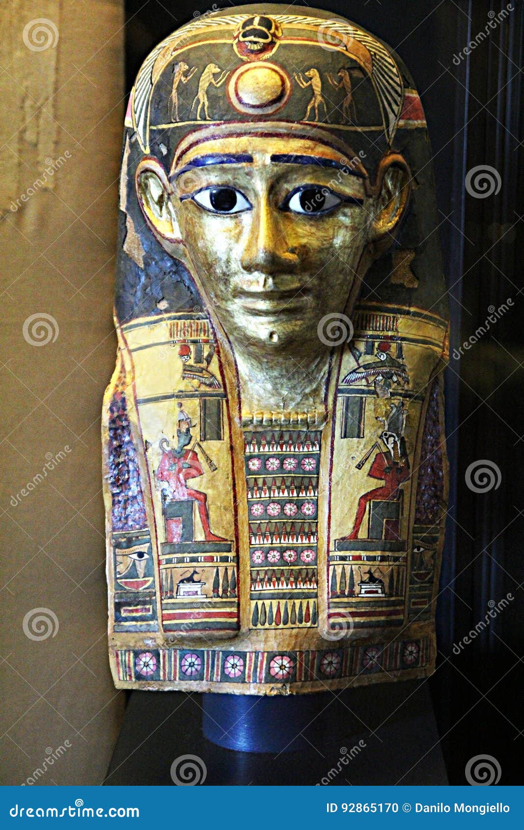 Egyptisk maskering vatican redaktionell foto. Bild av egyptier - 92865170