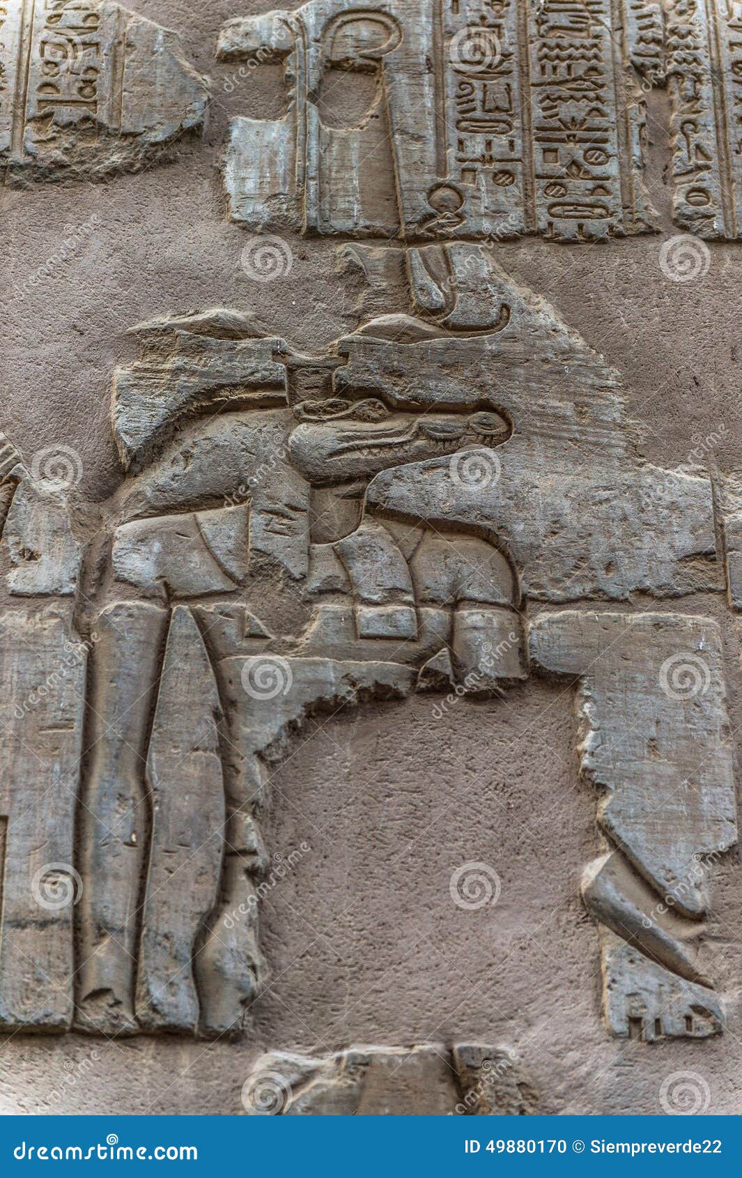 Egyptiska hieroglyphs arkivfoto. Bild av kolonn, arkitektur - 49880170