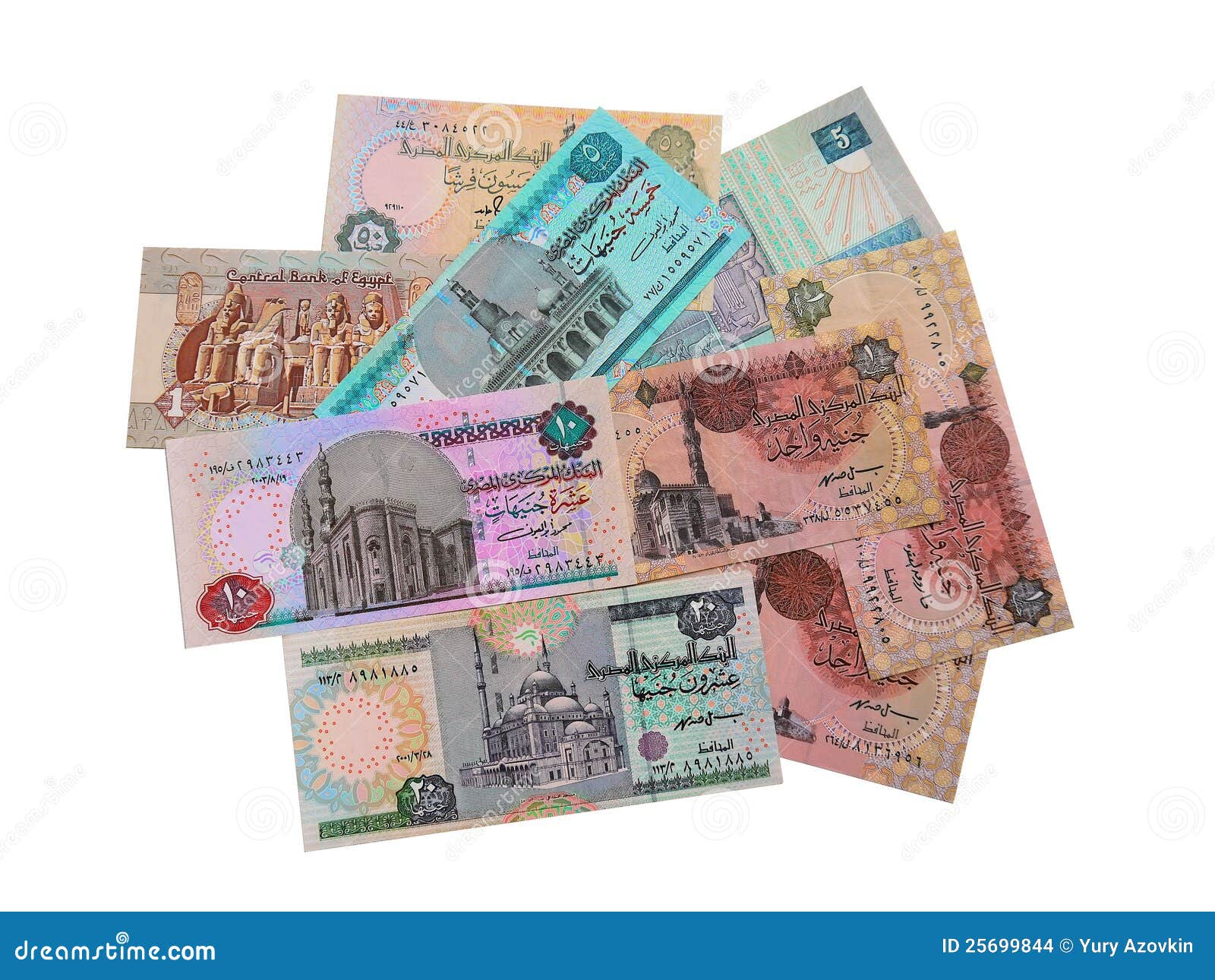 Egyptiska sedlar arkivfoto. Bild av valuta, egyptier - 25699844