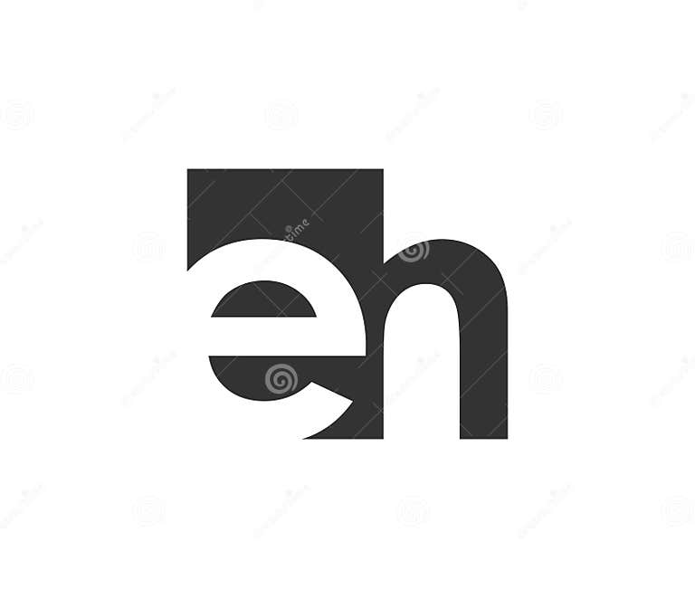EH Creative Geometric Initial Based Modern and Minimal Logo. Letter E H ...