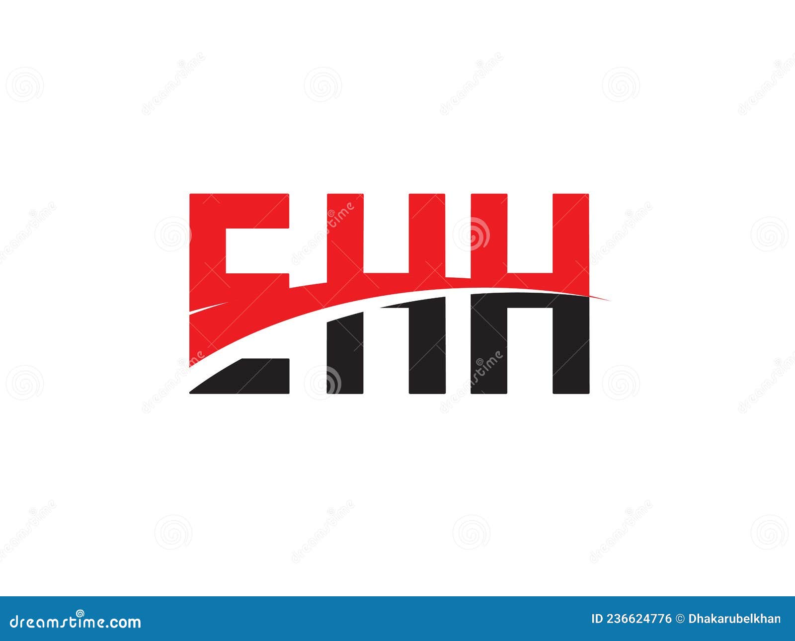 EHH Letter Initial Logo Design Vector Illustration Stock Vector ...