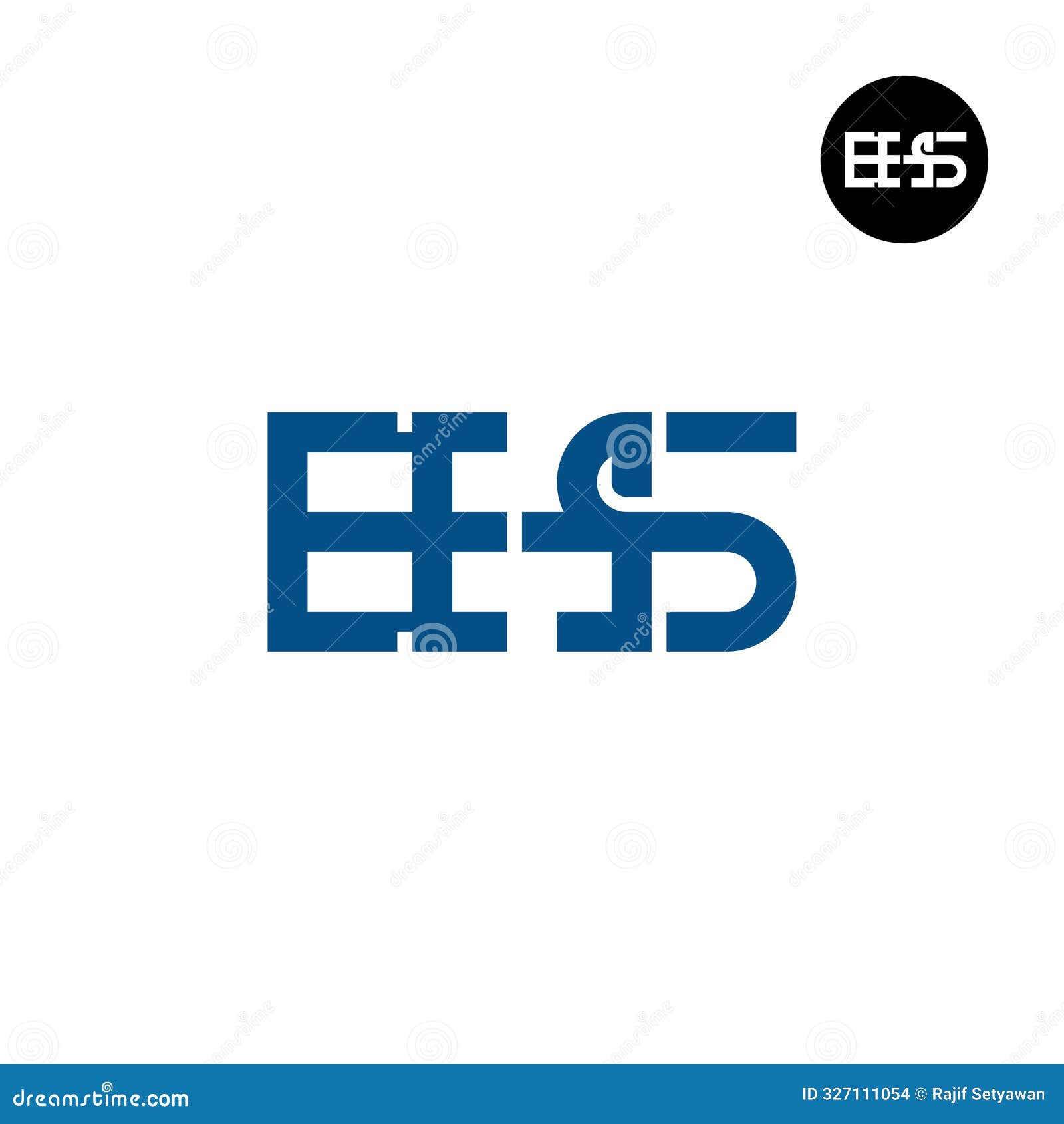EHS Logo Letter Monogram Design Stock Vector - Illustration of designs ...
