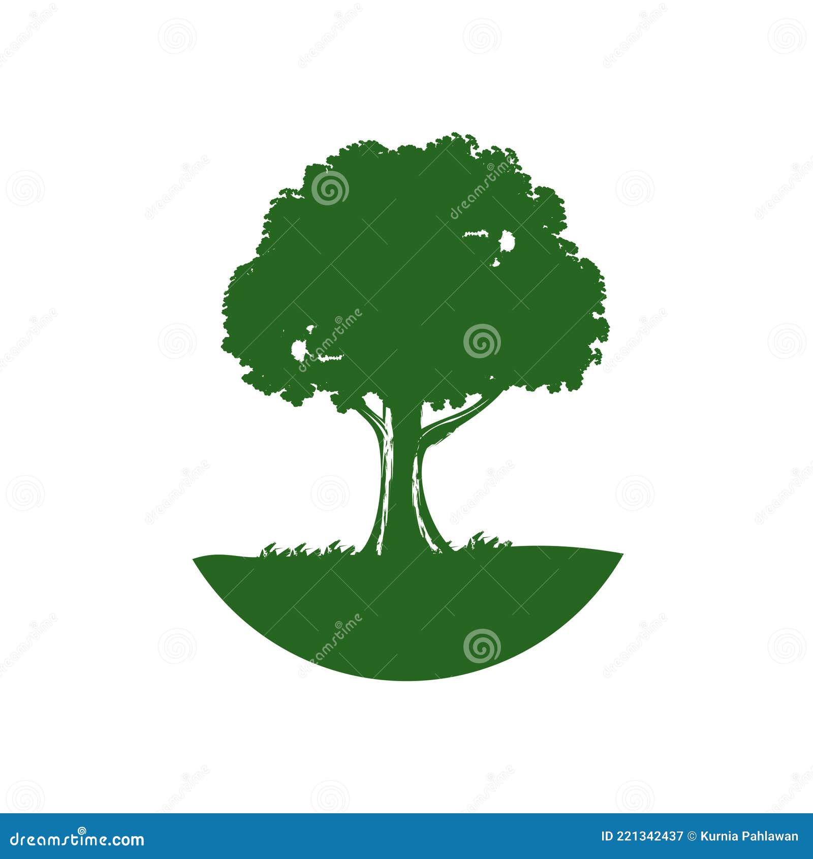 Eichenbaum Logo-Umwelt Logo-Vektor Stock Abbildung - Illustration von ...