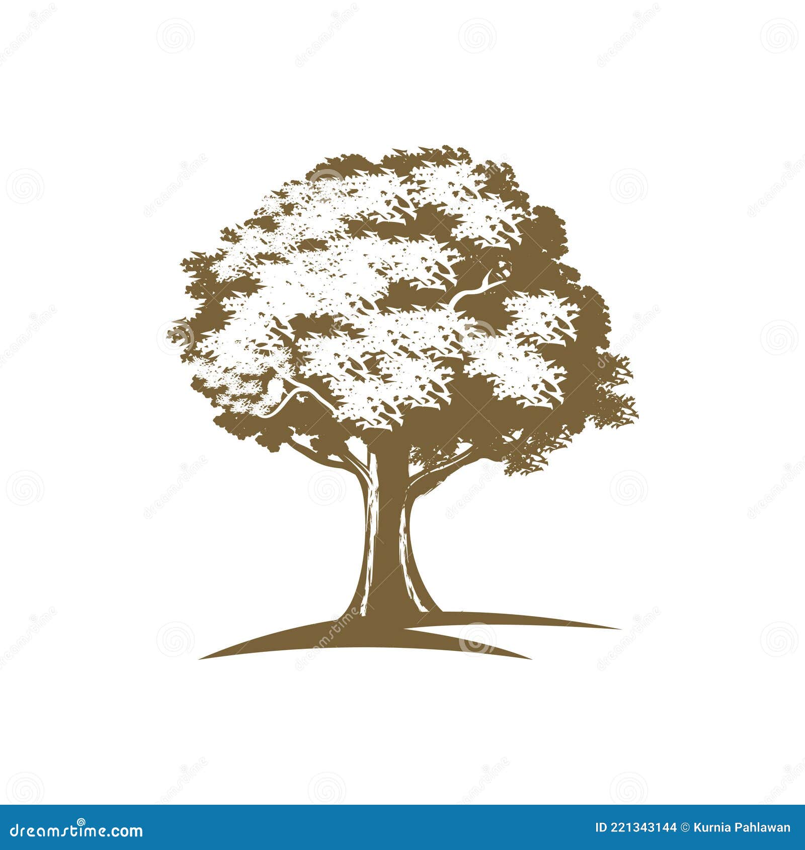 Eichenbaum Logo Umwelt Logo Vektor Vektor Abbildung - Illustration von ...