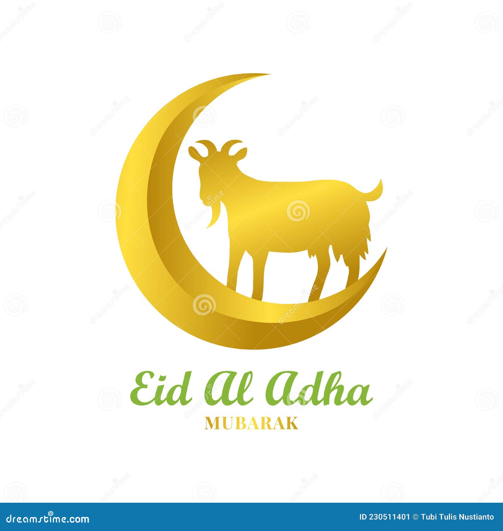 Goat And Crescent Moon Logo Stock Image | CartoonDealer.com #221729281