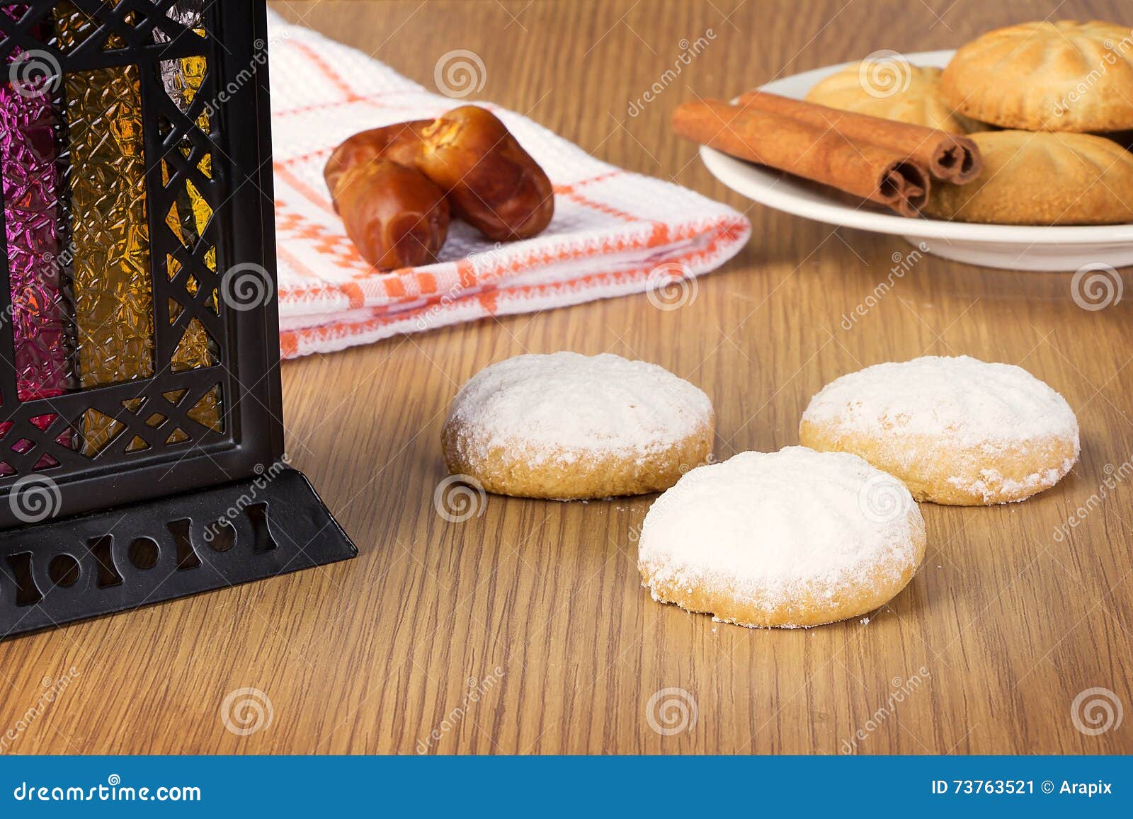 Eid El Fitr Kahk stock image. Image of ka3k, kaak, fitri - 73763521