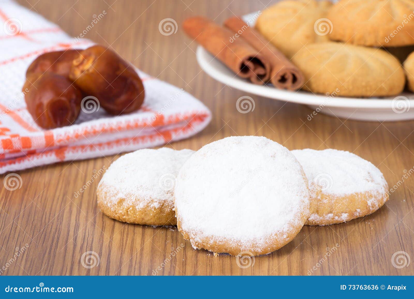 Eid El Fitr Kahk stock photo. Image of bakery, happy - 73763636