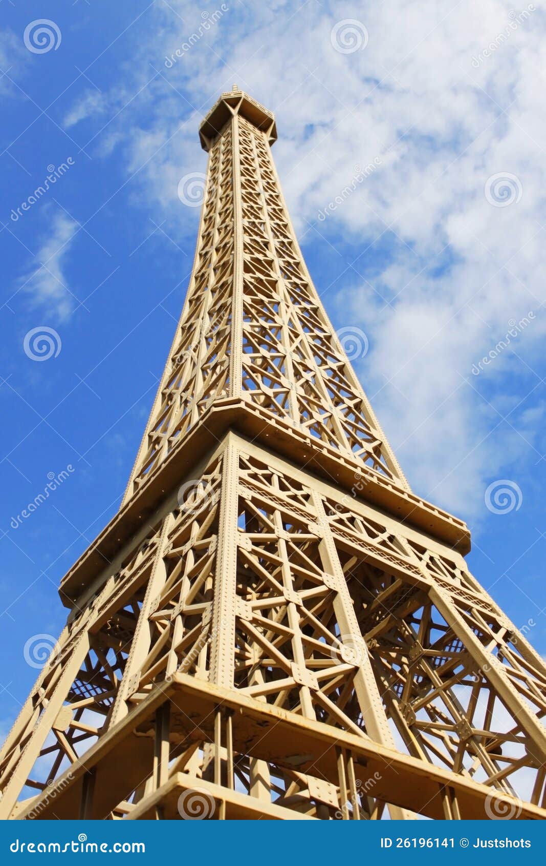 Eifel Tower stock image. Image of town, tourism, tower - 26196141