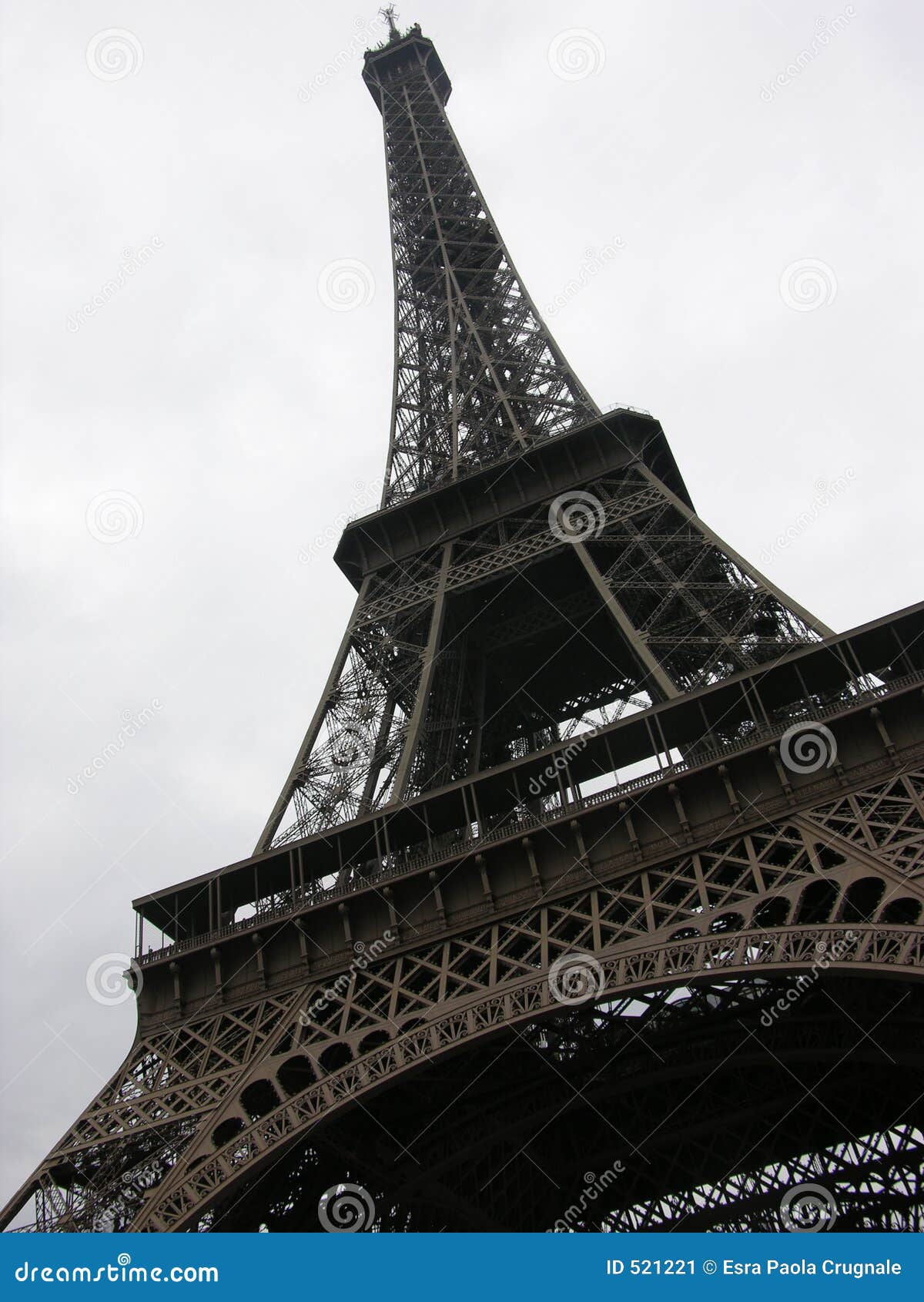 Eifel tower stock image. Image of construction, sightseeing - 521221