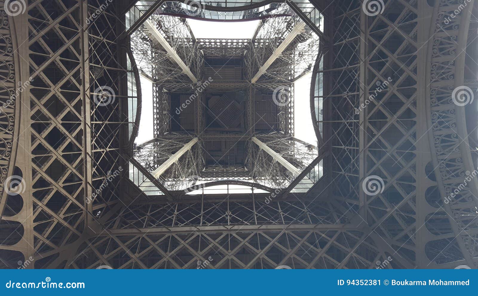 Eiffel Tower the Bottom View Stock Image - Image of view, eiffel: 94352381 Eiffel Tower the Bottom View Stock Image - Image of view, eiffel: 94352381